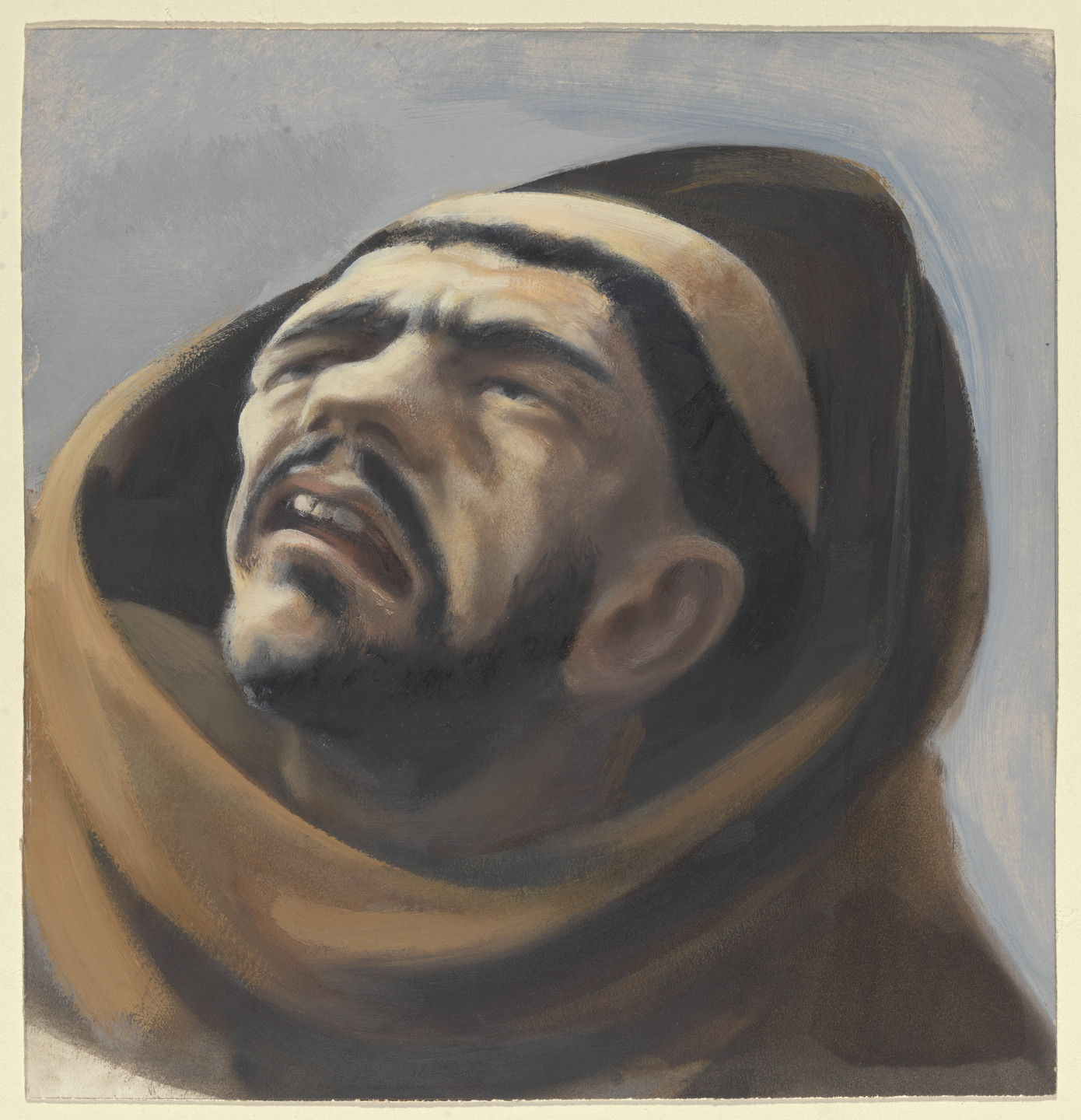 Peter Blume. Monk (Study for The Eternal City). (1937) | MoMA