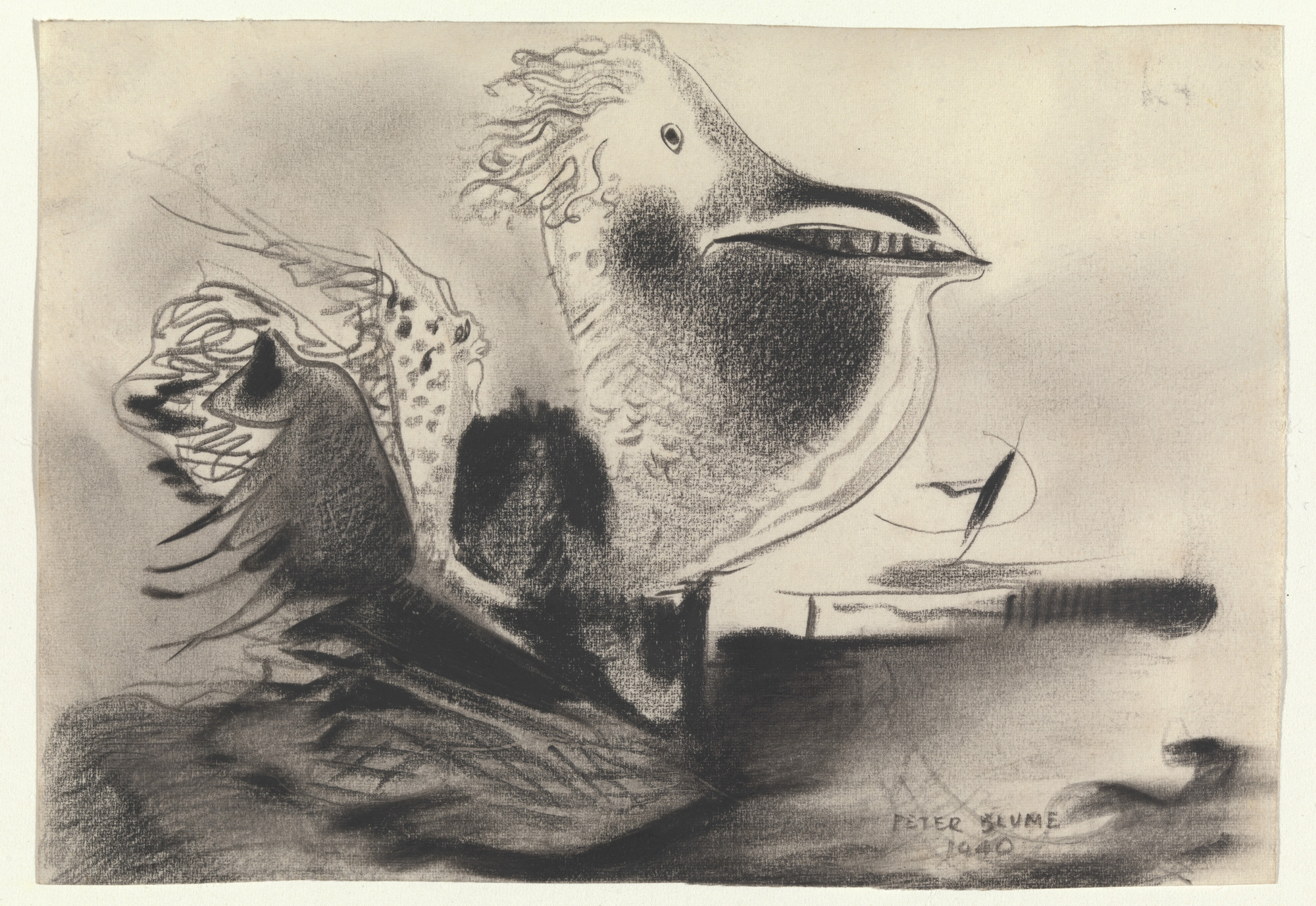 Peter Blume. Study for Key West Beach. 1940 | MoMA