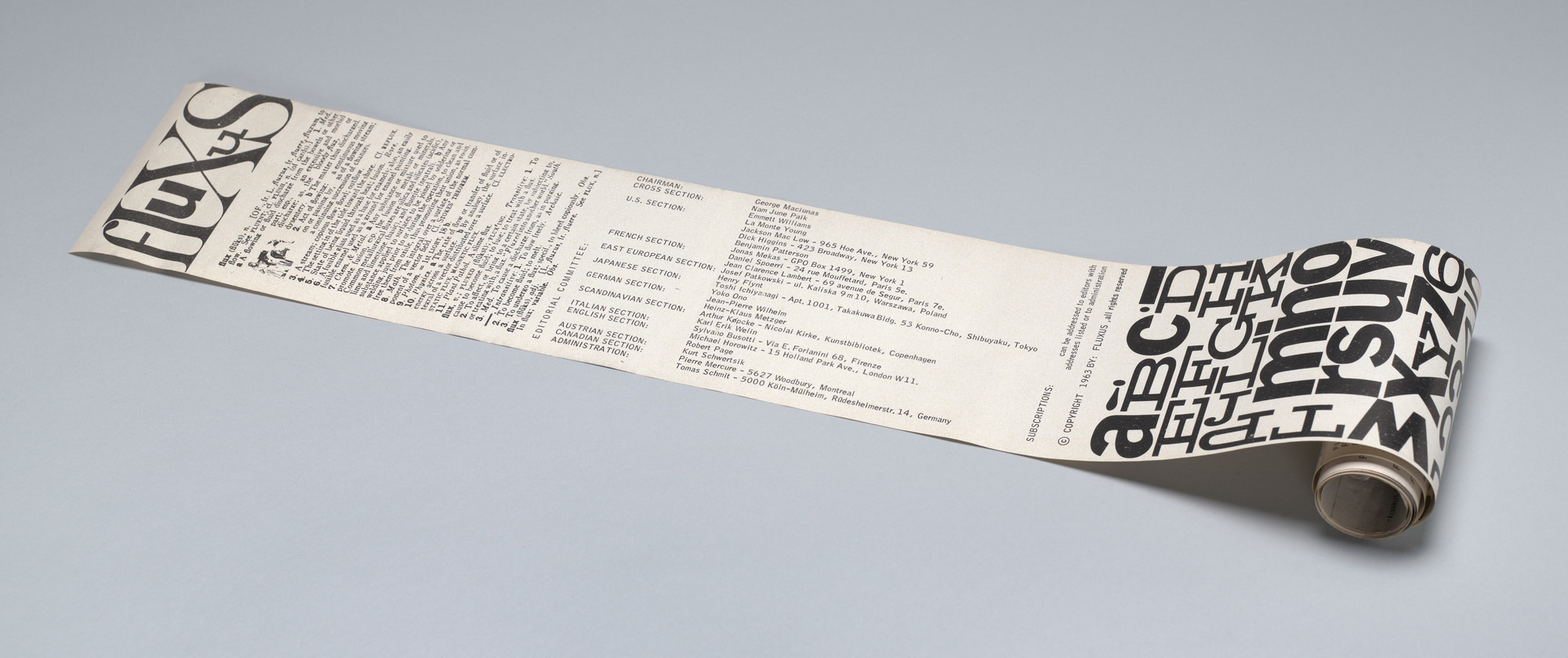 . Fluxus Preview Review. 1963 | MoMA