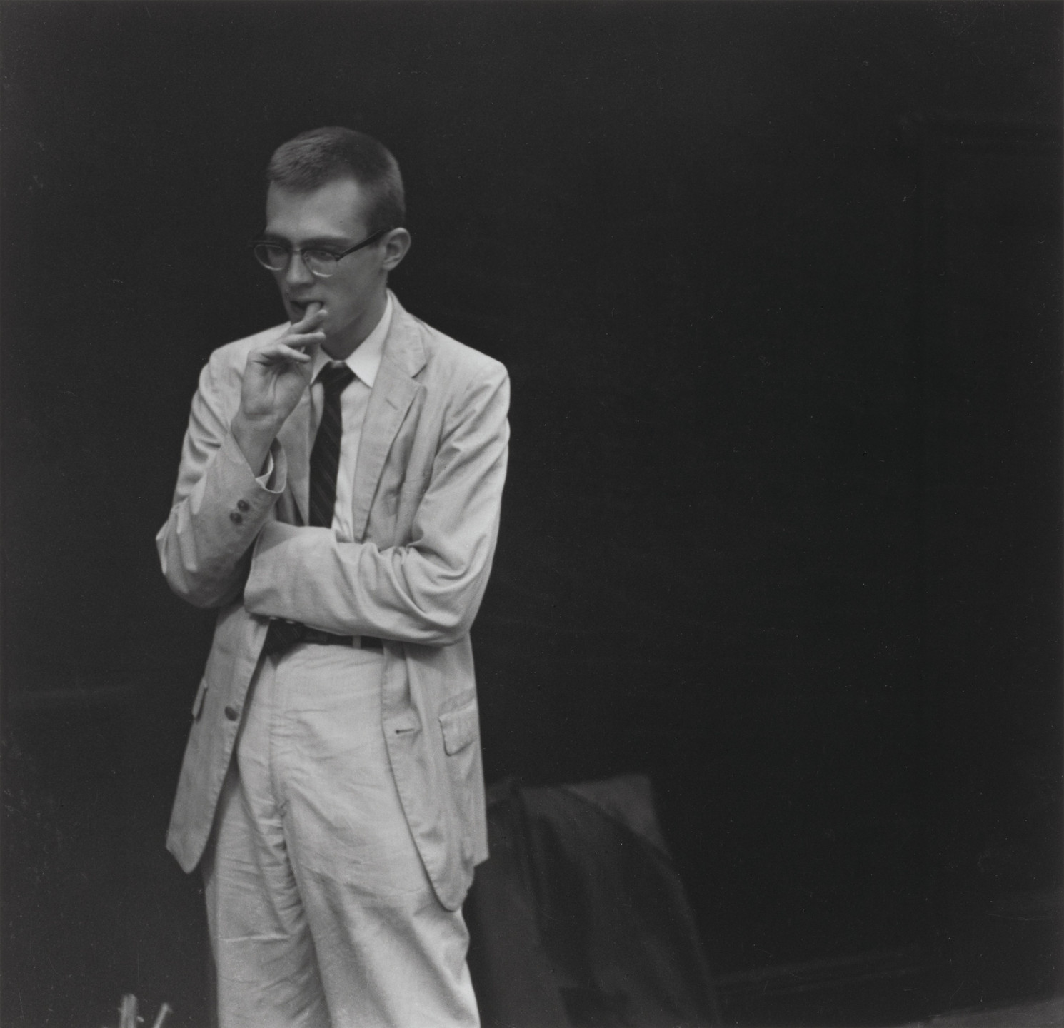 George Maciunas. Portrait of Henry Flynt. c. 1961 | MoMA