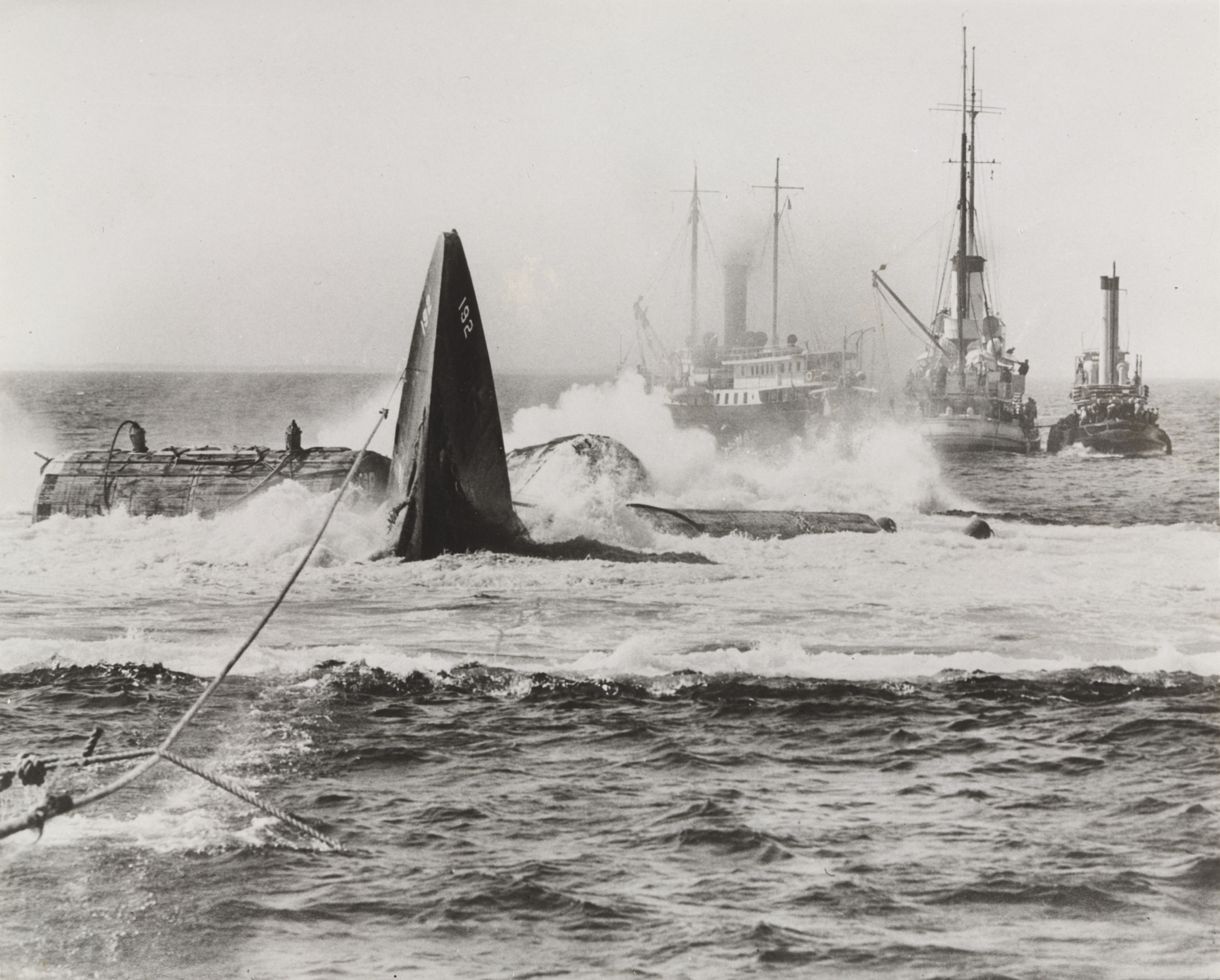 Unidentified photographer. Raising of the Squalus. 1939 | MoMA
