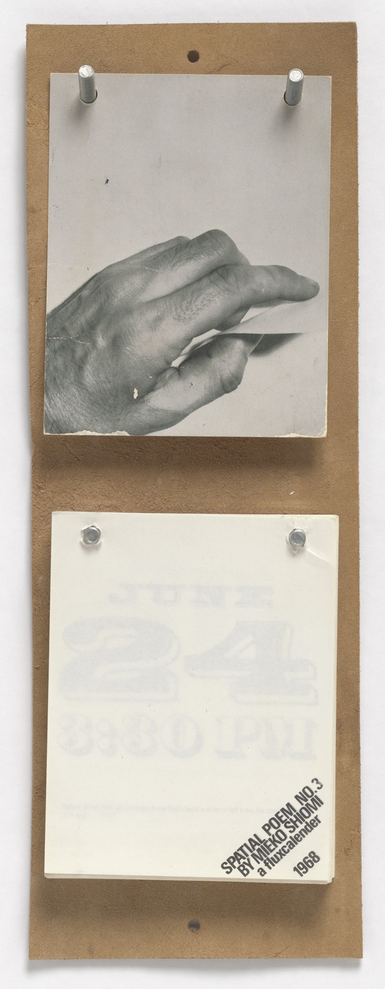 Mieko Shiomi. Spatial Poem No. 3. 1972 | MoMA