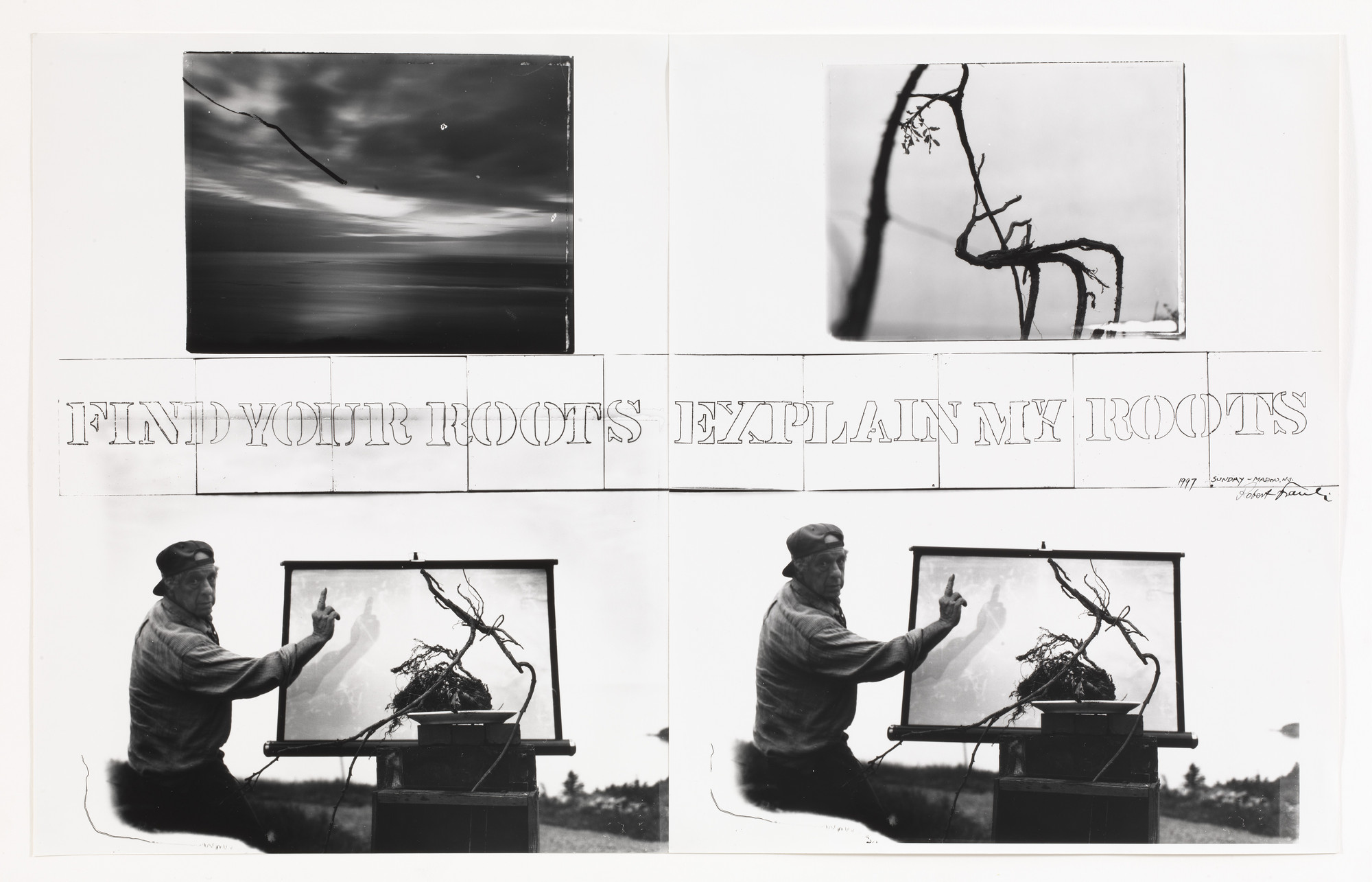 Robert Frank. Find Your Roots--Explain My Roots. 1997 | MoMA