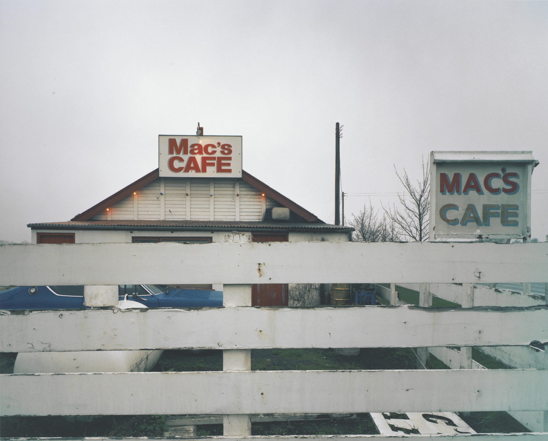 Paul Graham. Mac's Cafe, Alconbury, Cambridgeshire. April 1981 | MoMA