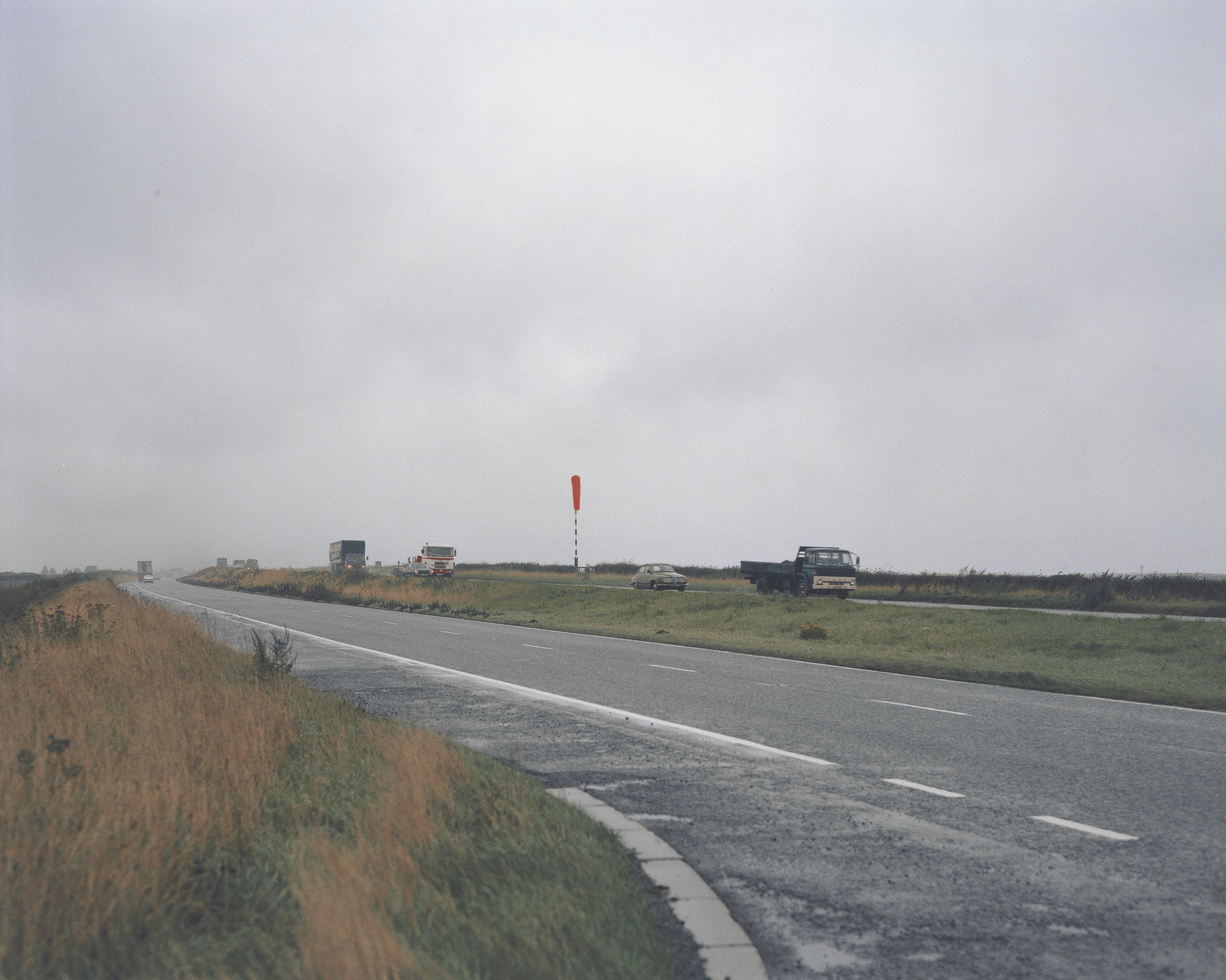 Paul Graham. Windsock in Rain, North Yorkshire. November 1981 | MoMA