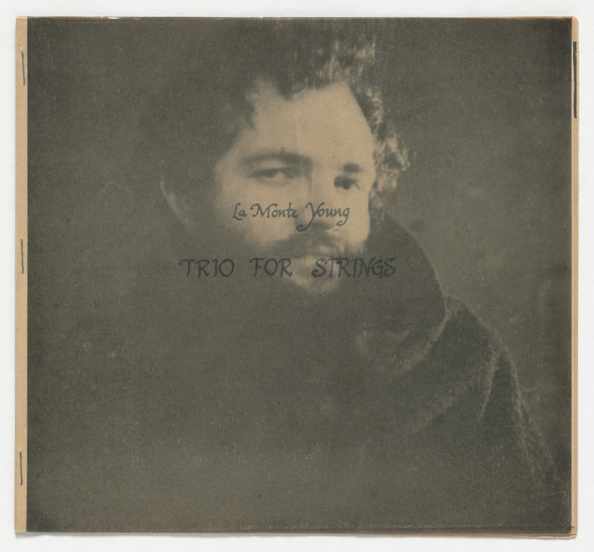 La Monte Young. Trio For Strings. 1958, printed 1962-63 | MoMA