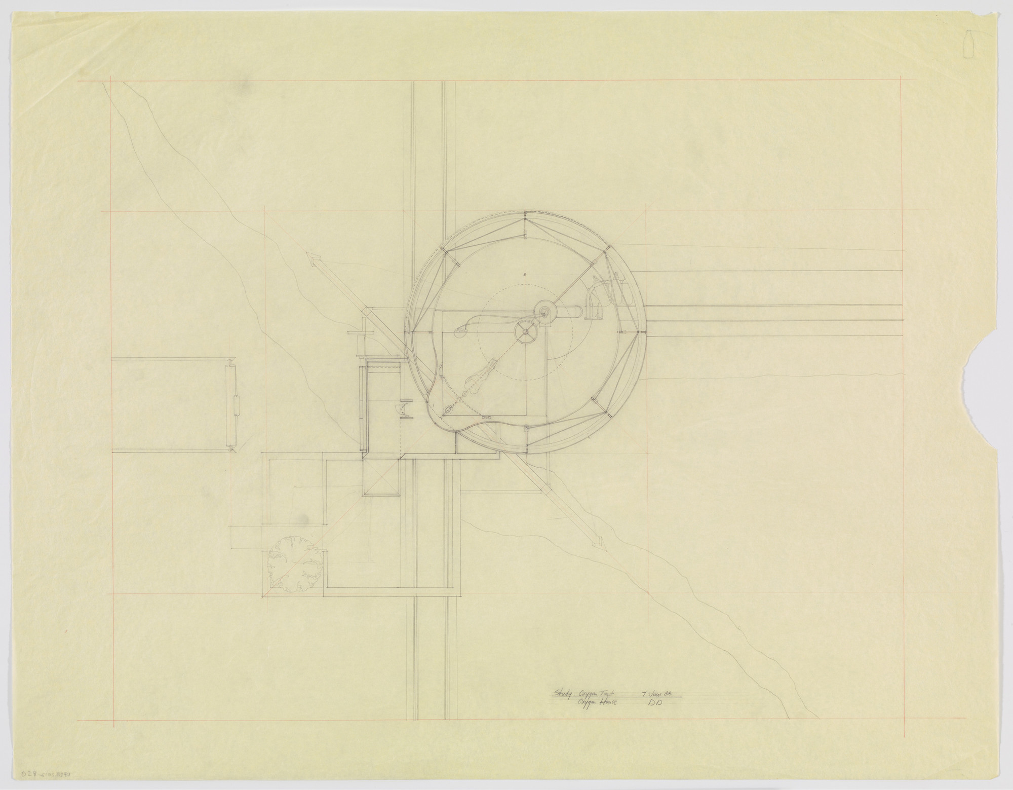 Douglas Darden. Oxygen House Project. 1988 | MoMA