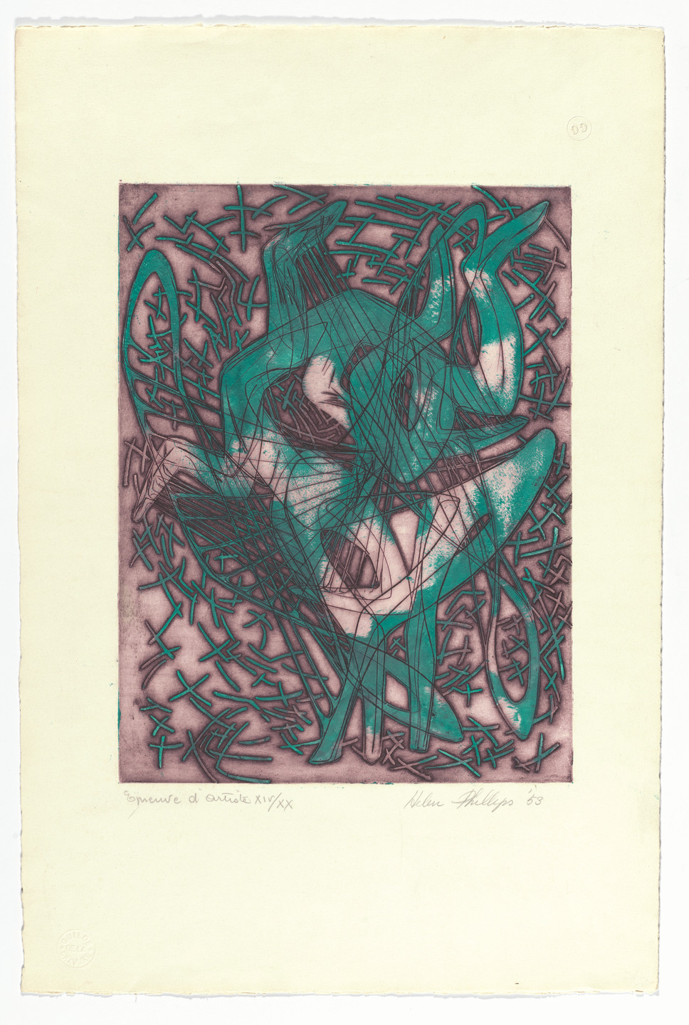 Helen Phillips. The Trap (La Piège). 1953 | MoMA
