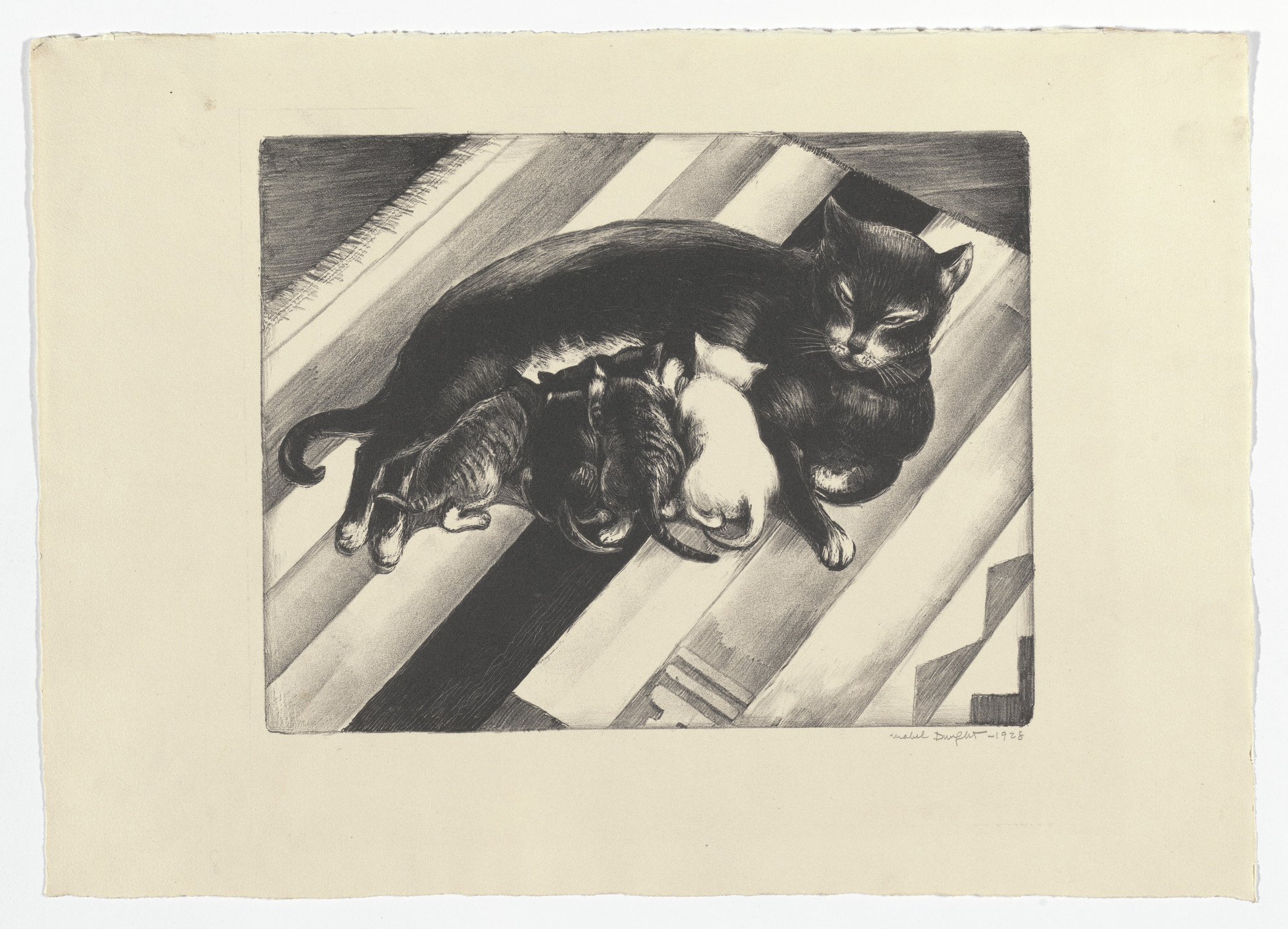 Mabel Dwight. The Family. 1928 | MoMA