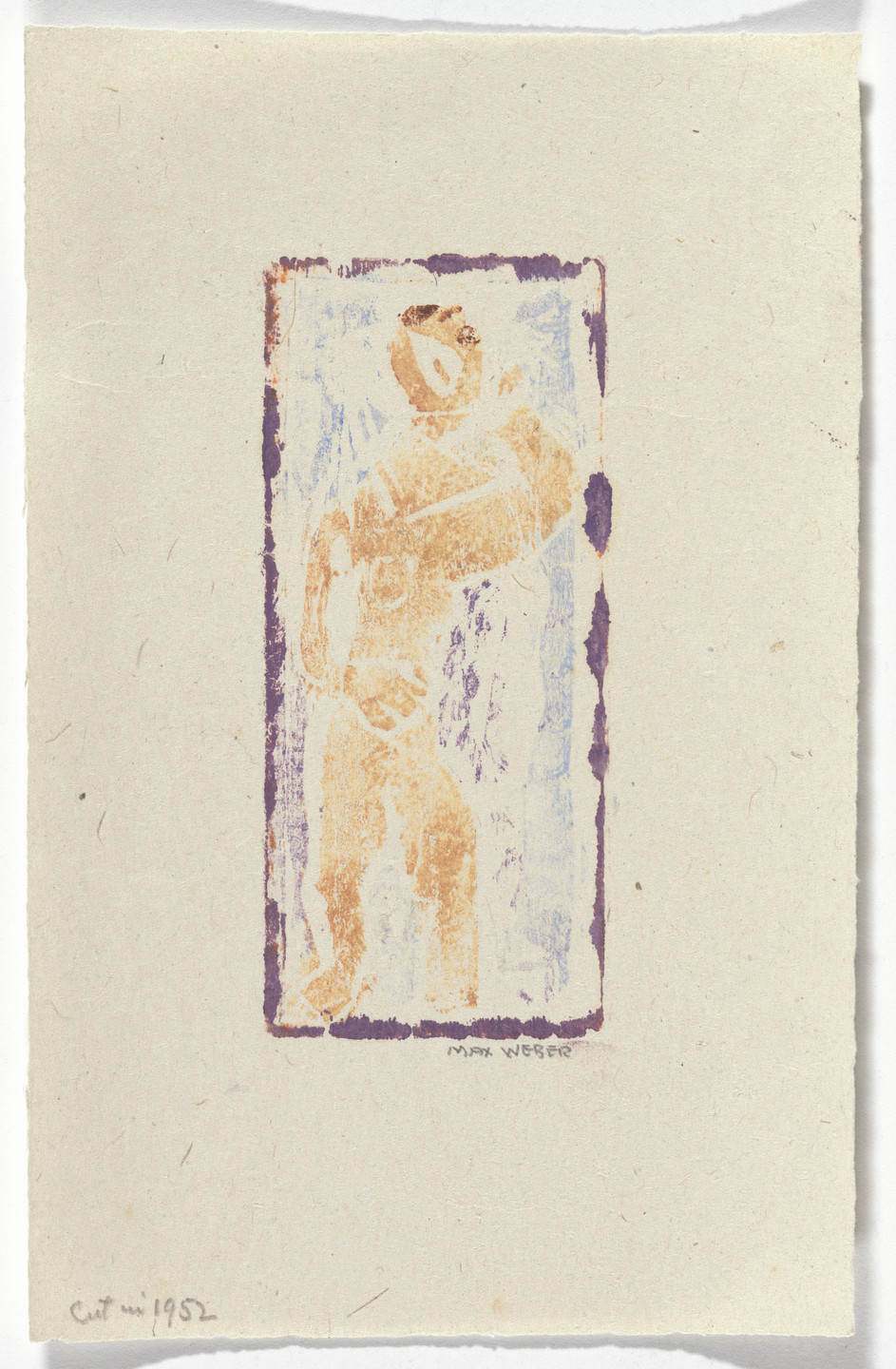 Max Weber. Standing Female Figure. 1951-52 | MoMA