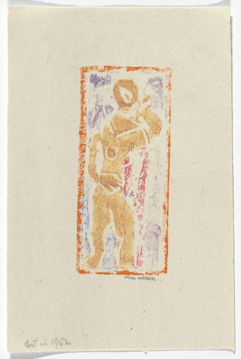 Max Weber. Standing Female Figure. 1951-52 | MoMA