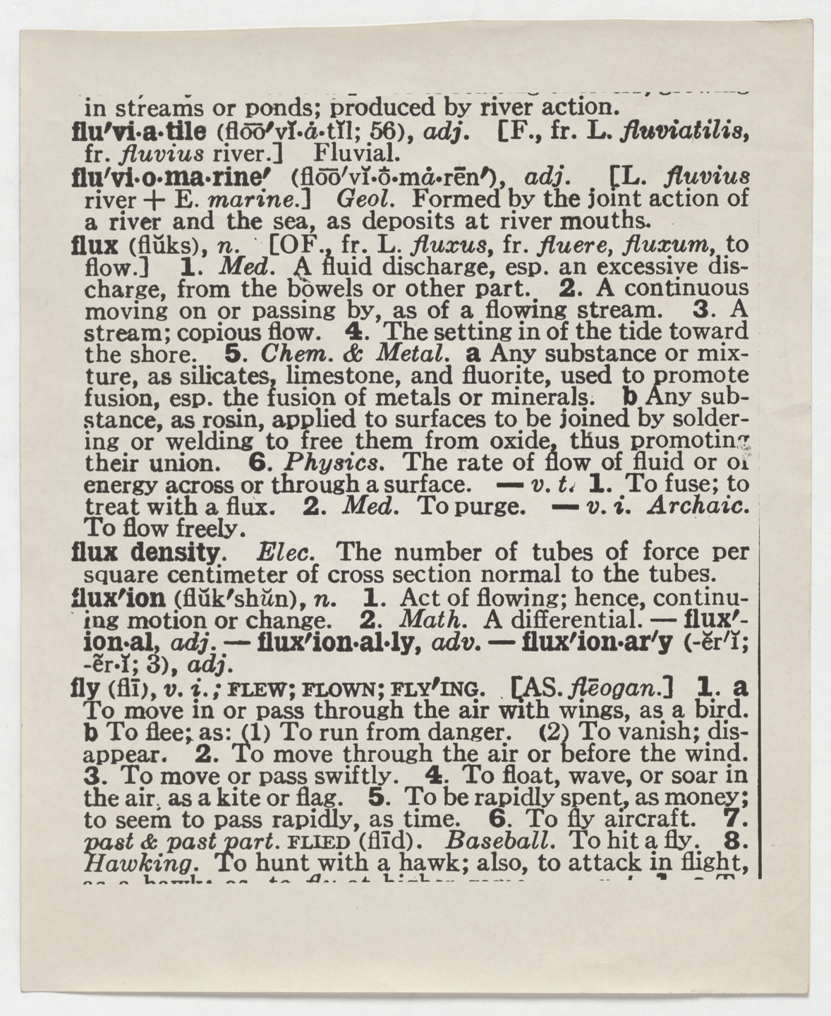 George Maciunas. Flux. 1961/62 | MoMA