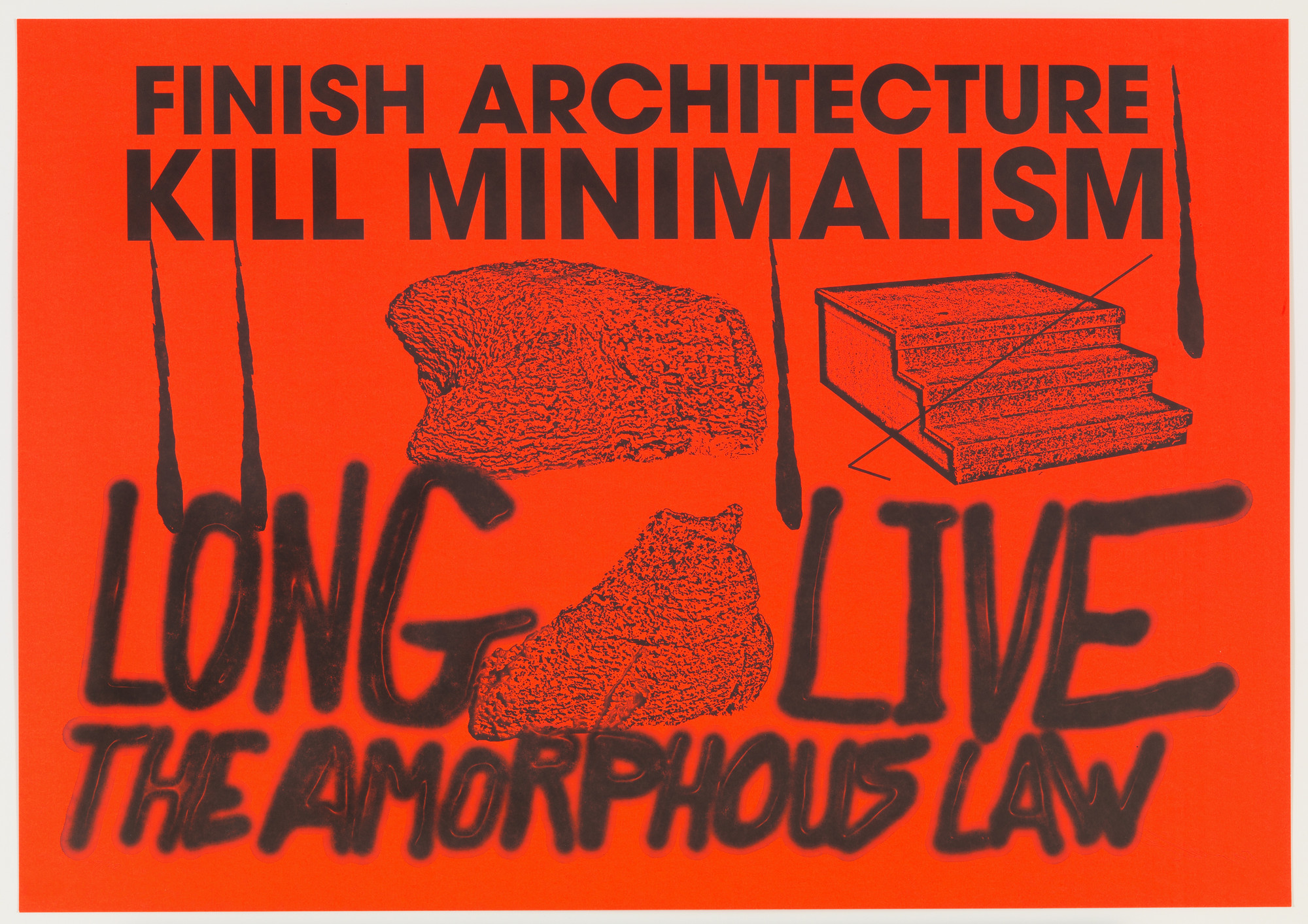 Sterling Ruby. Anti Print Poster. 2007 | MoMA