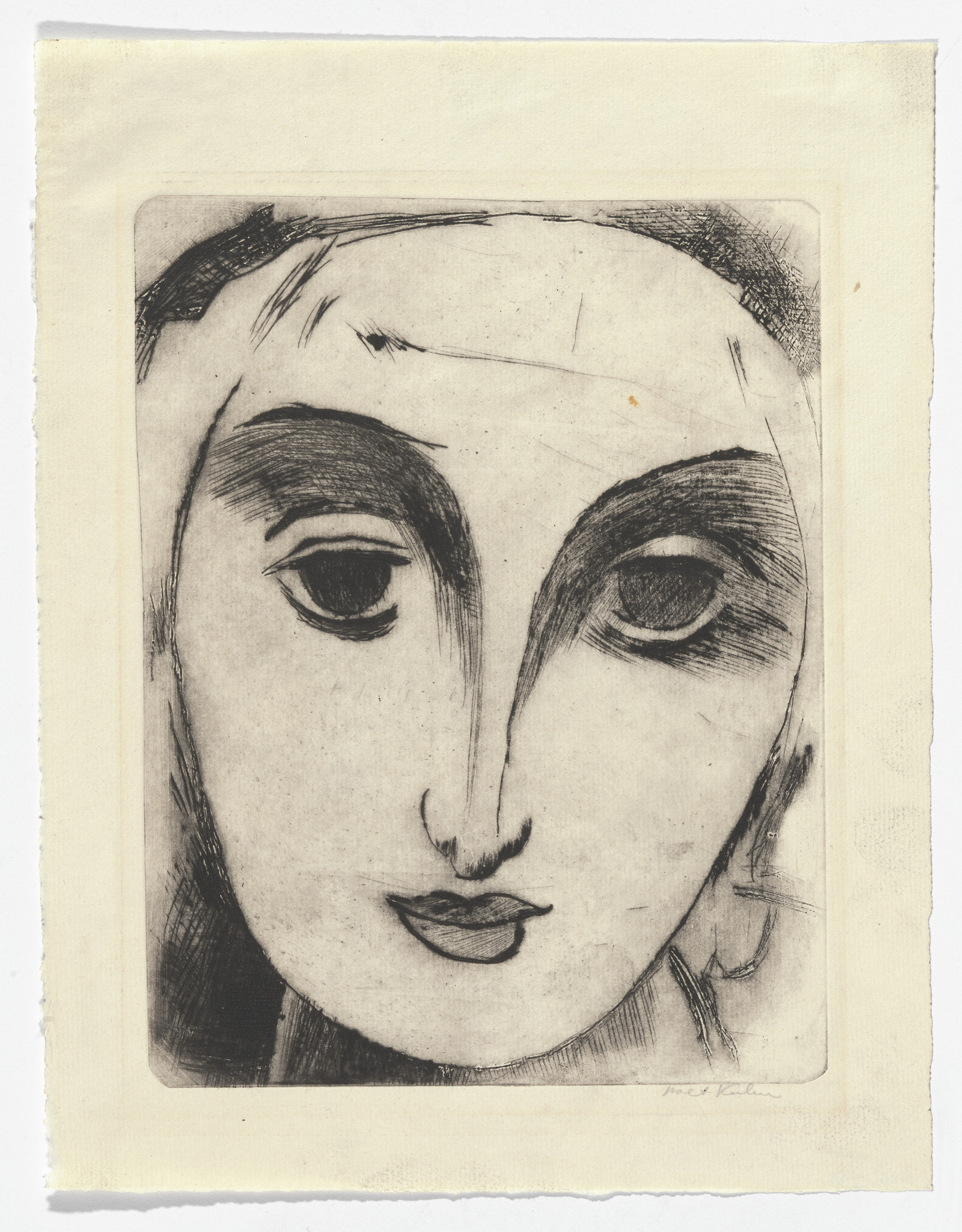 Walt Kuhn. Mask. 1924 | MoMA