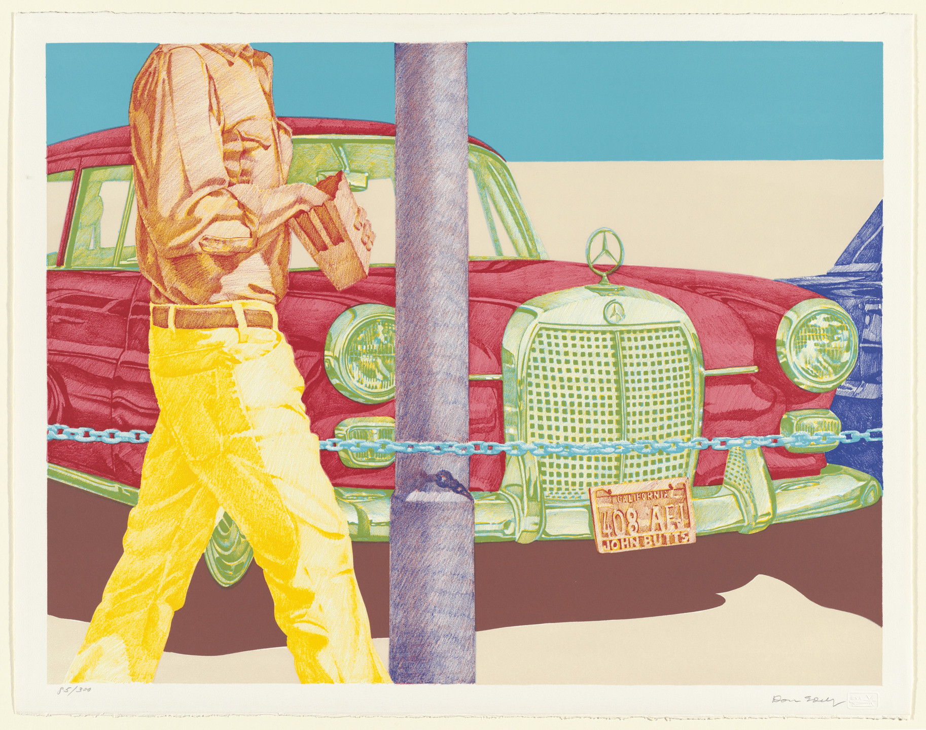 Don Eddy. Red Mercedes from Documenta: The Super Realists. 1972 | MoMA