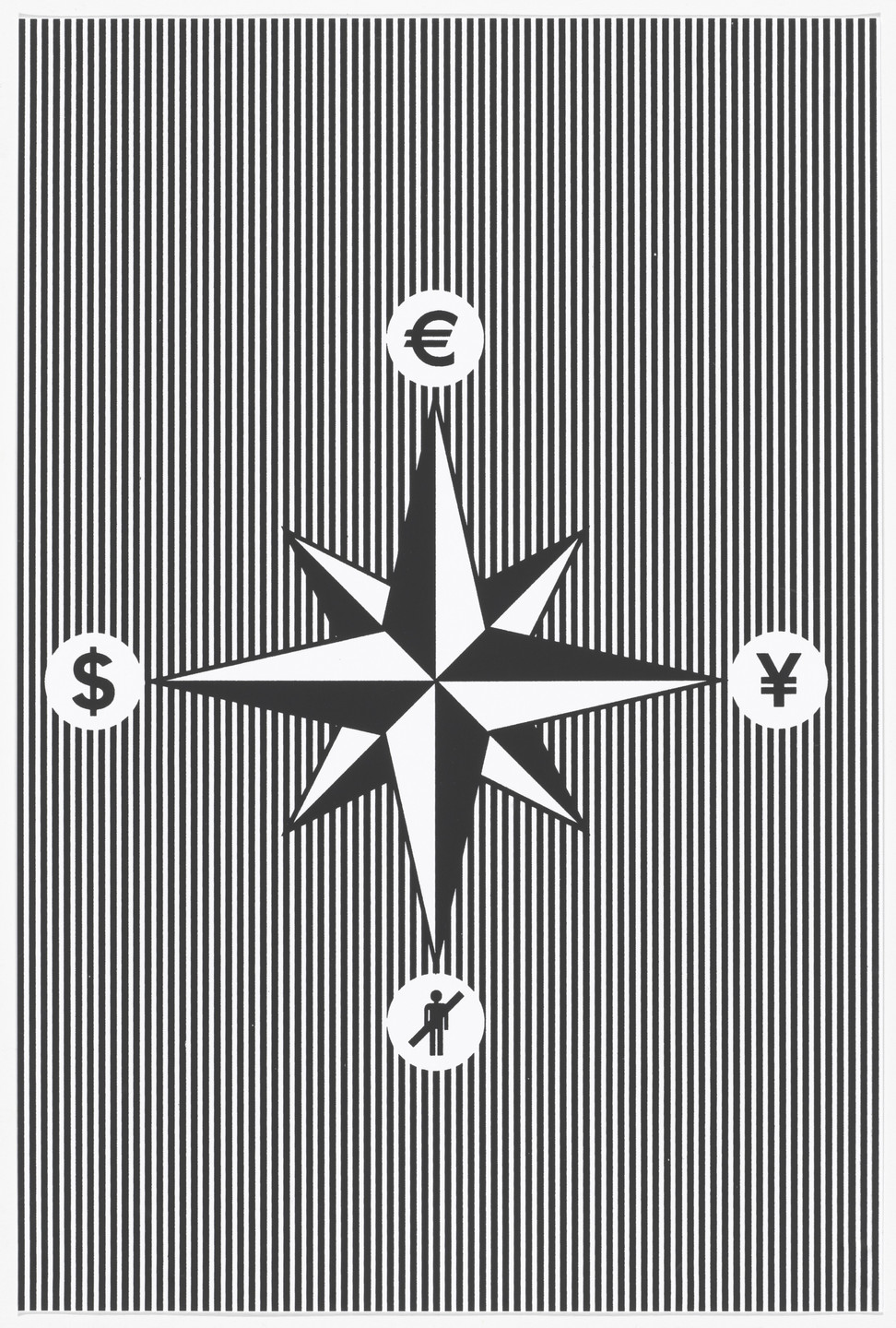 Sebastian Marchal. Cardinal Points from Occuprint Portfolio. 2012 | MoMA