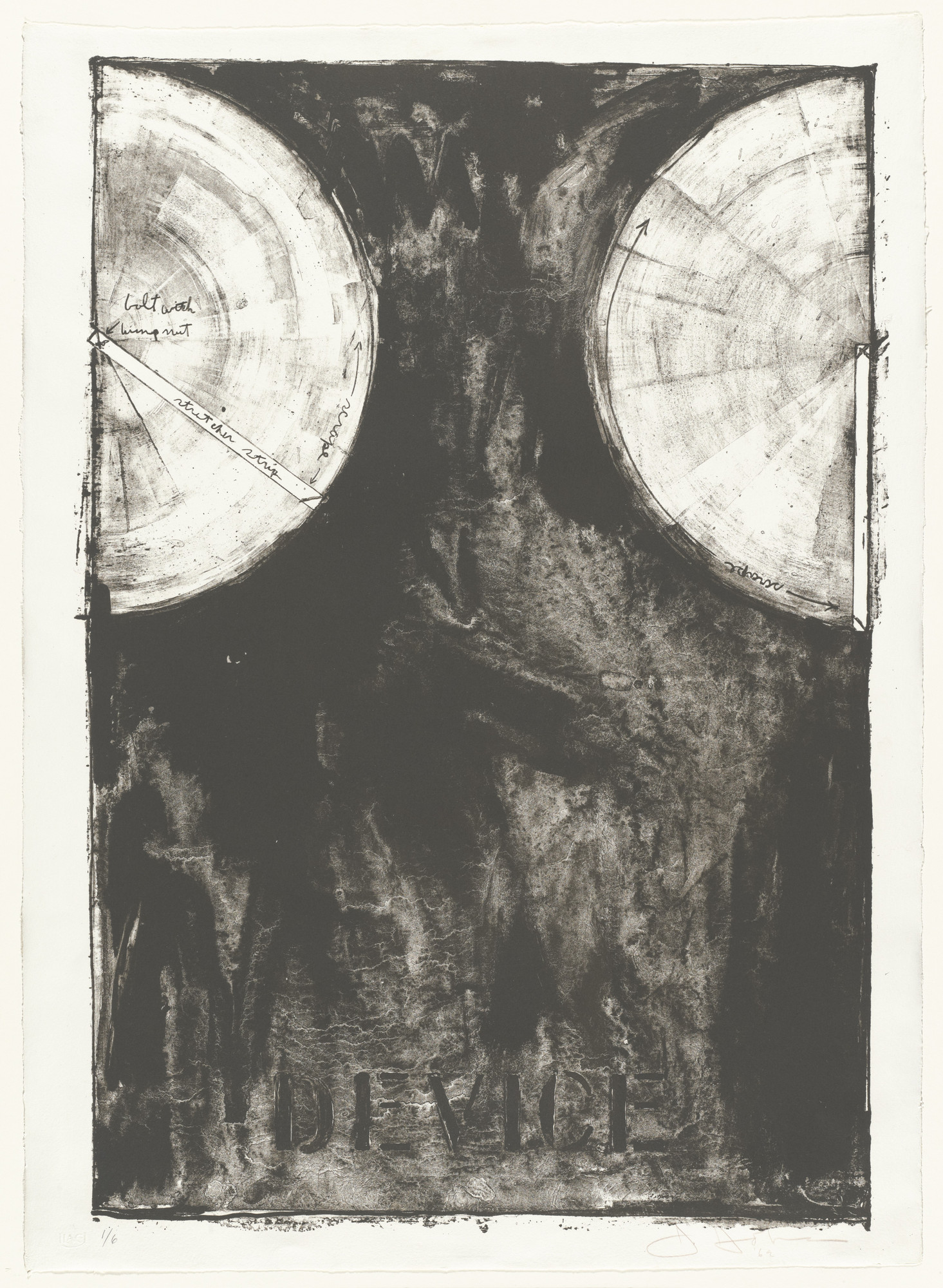 Jasper Johns. Device. 1962 | MoMA