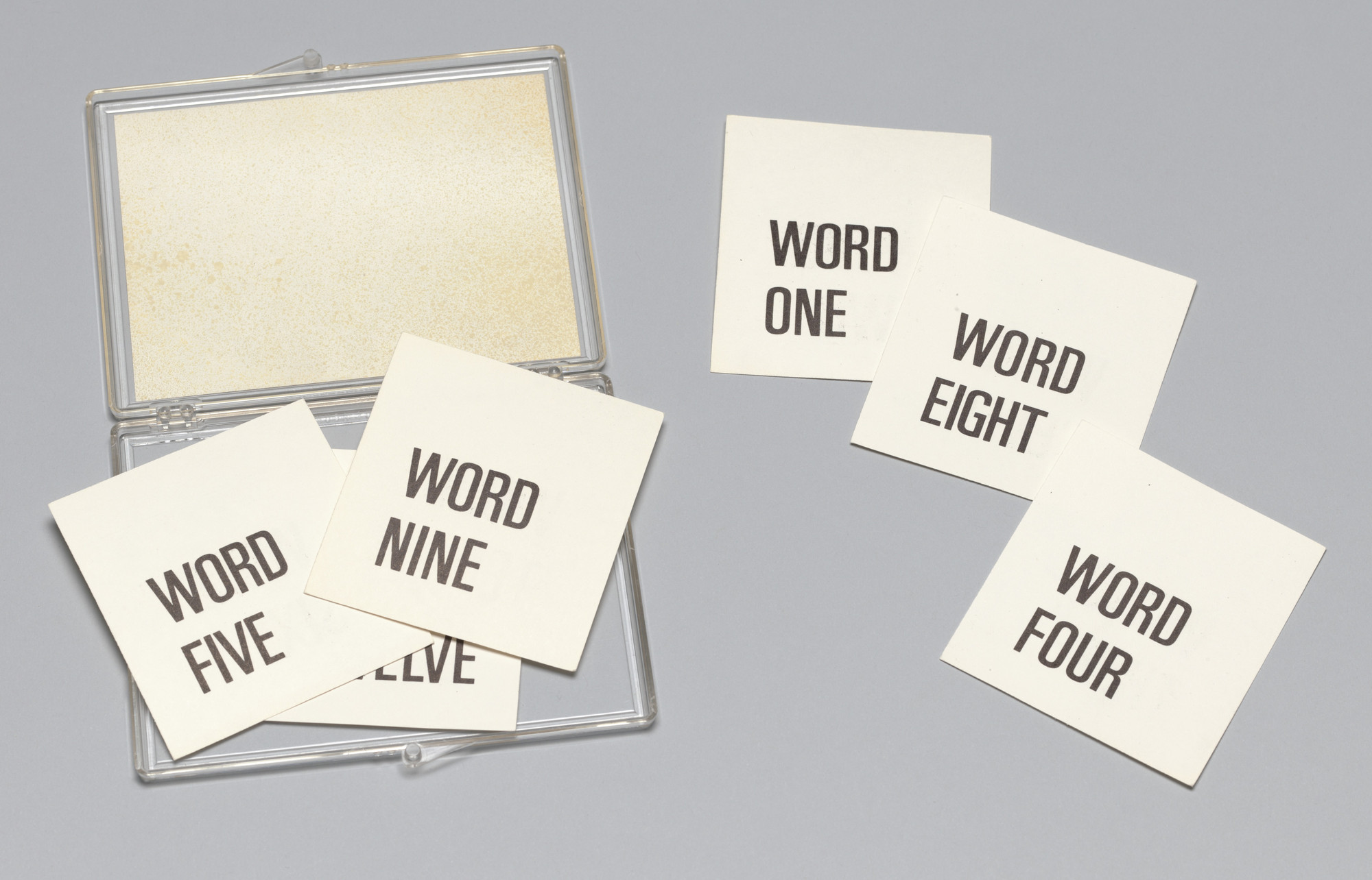 Paul Sharits. Flux Wall Poem. c. 1966 | MoMA