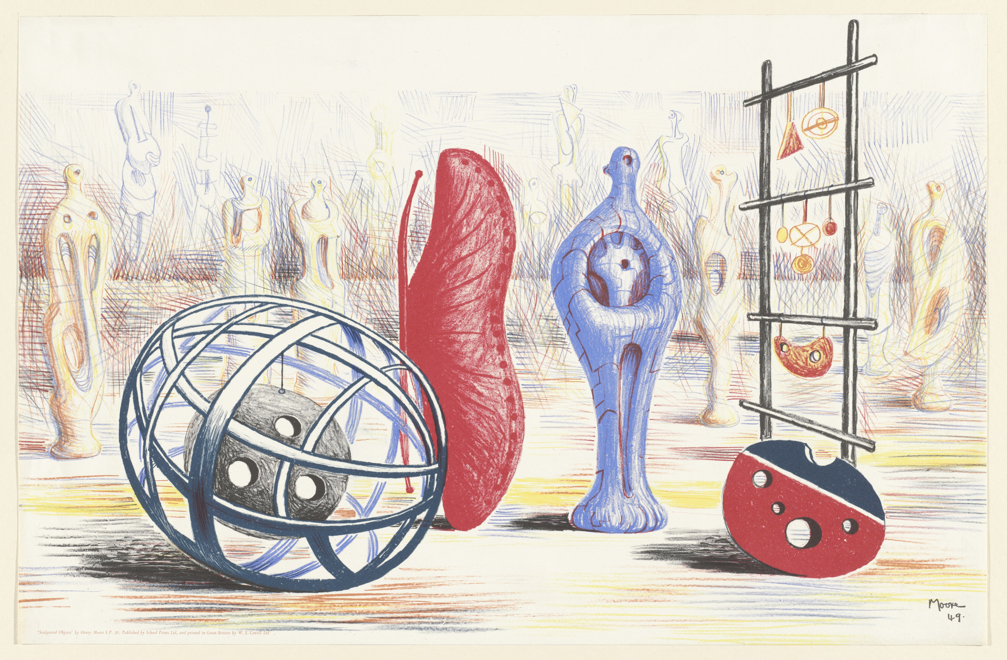 Henry Moore. Sculptural Objects. 1949 | MoMA