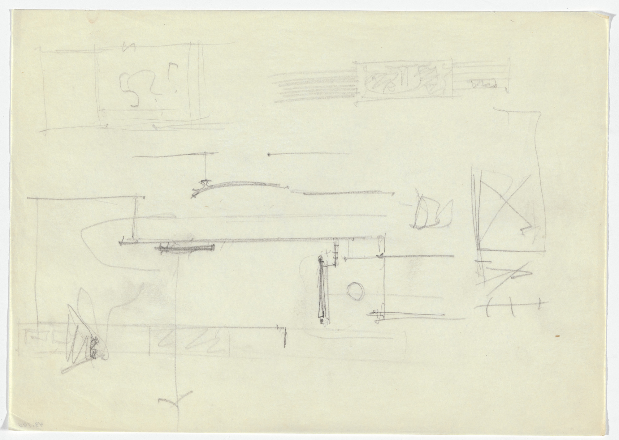 Ludwig Mies van der Rohe. Court House Project, Plan. c. 1935 | MoMA