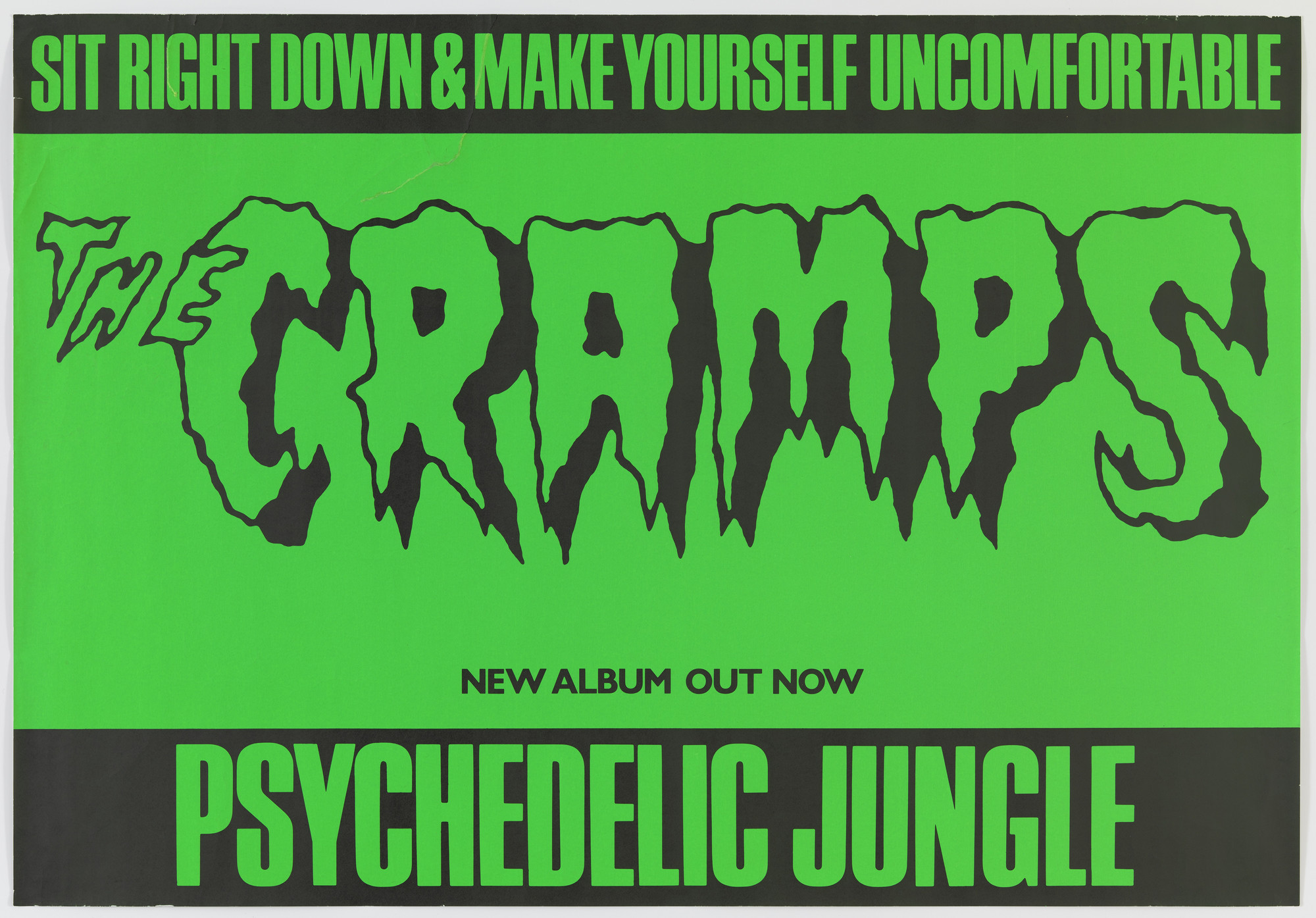 Unidentified Designer. The Cramps, Psychedelic Jungle. 1980 | MoMA