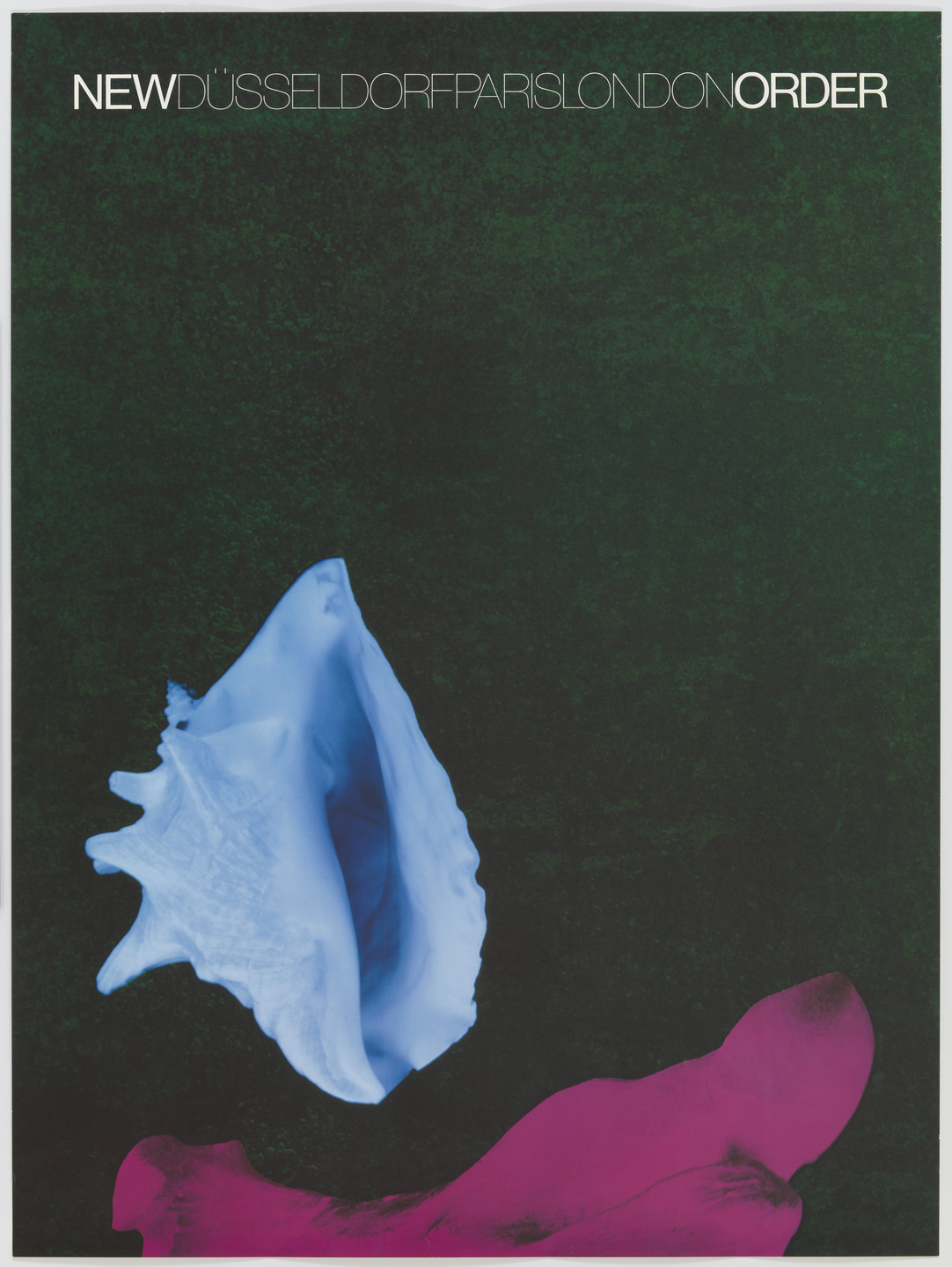 Peter Saville. New Order, European Tour. 1987 | MoMA