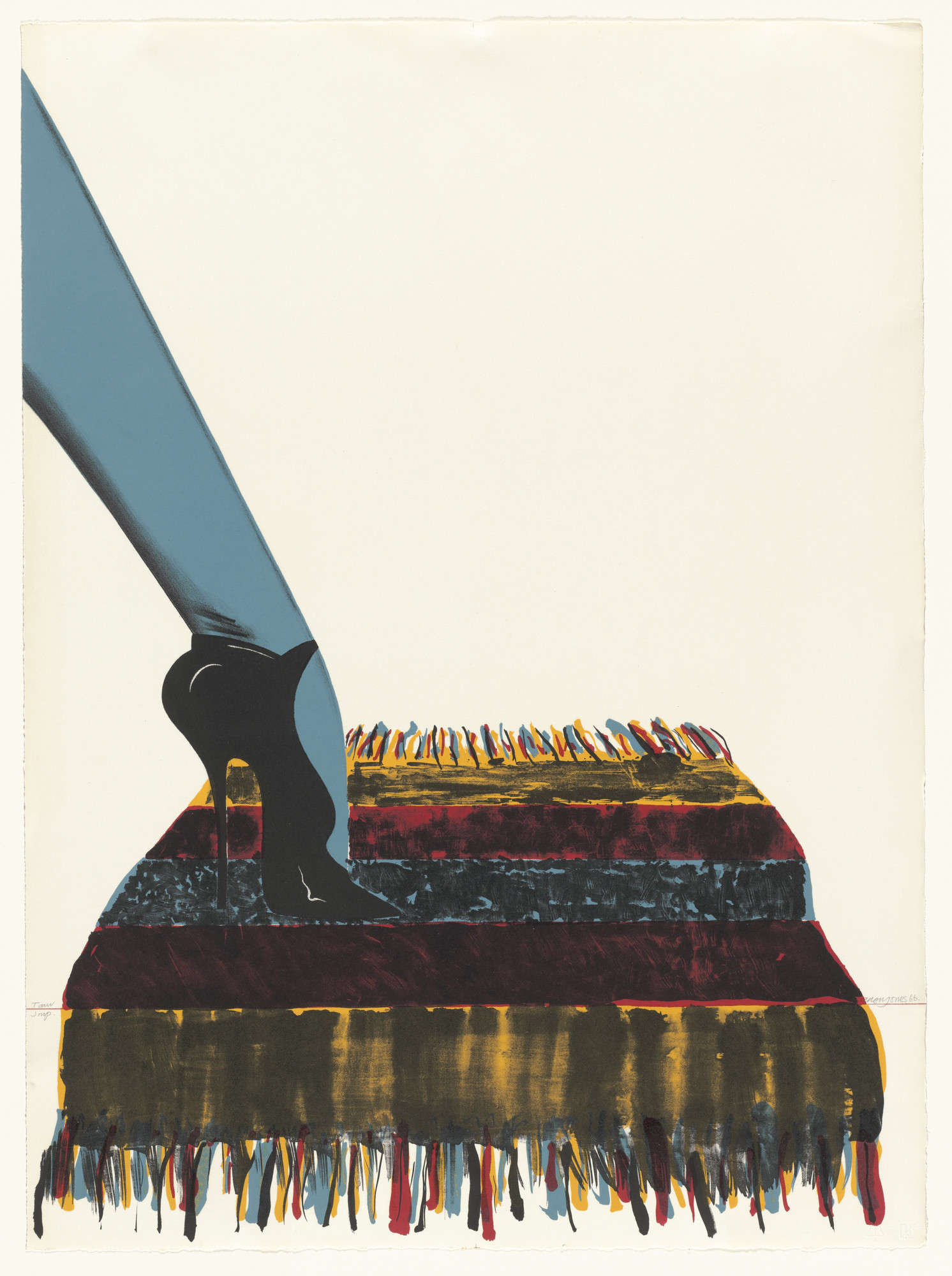 Allen Jones. Untitled (New Perspective on Floors V). 1966 | MoMA