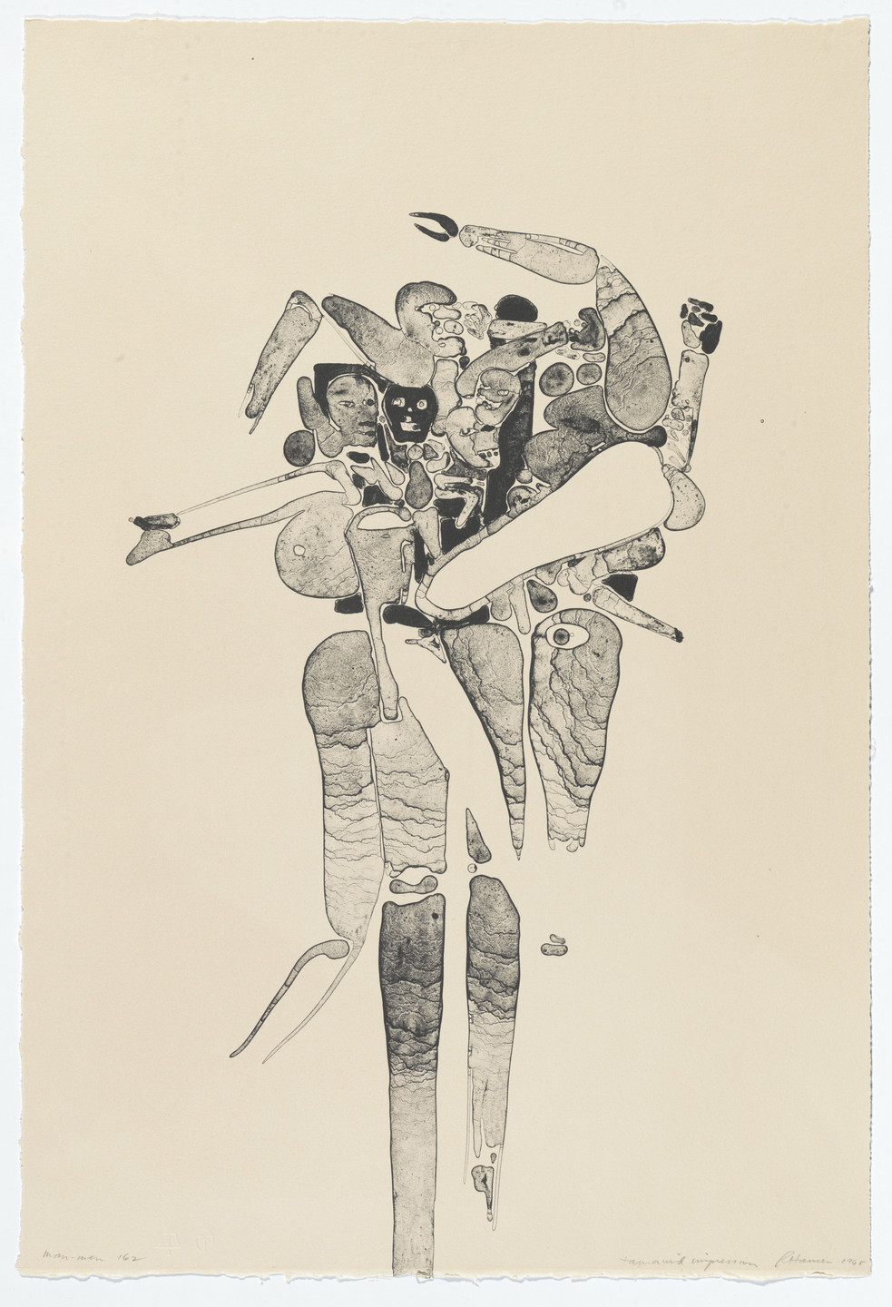 Robert Hansen. Man-Men 162. 1965 | MoMA