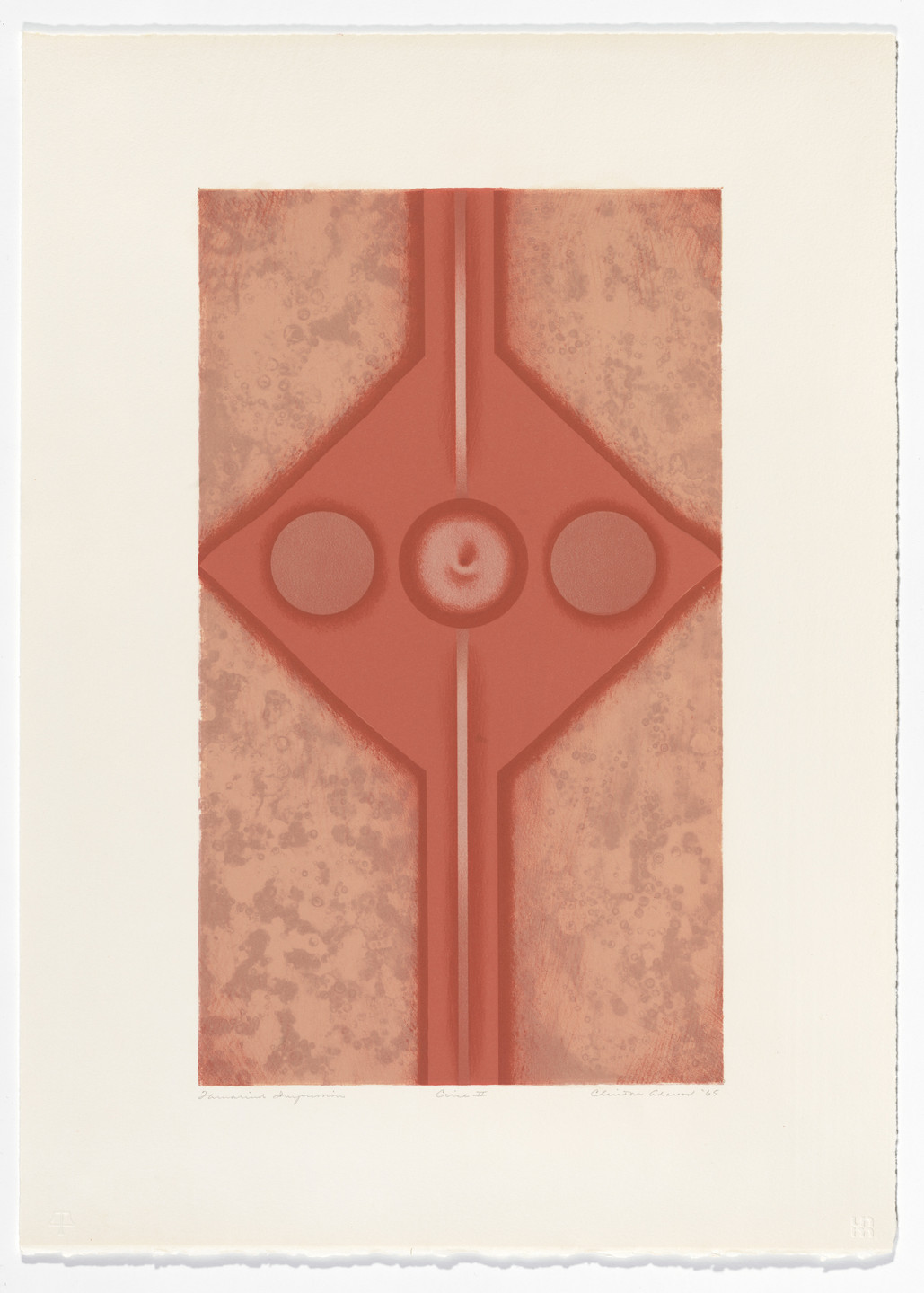 Clinton Adams. Circle II. 1965 | MoMA