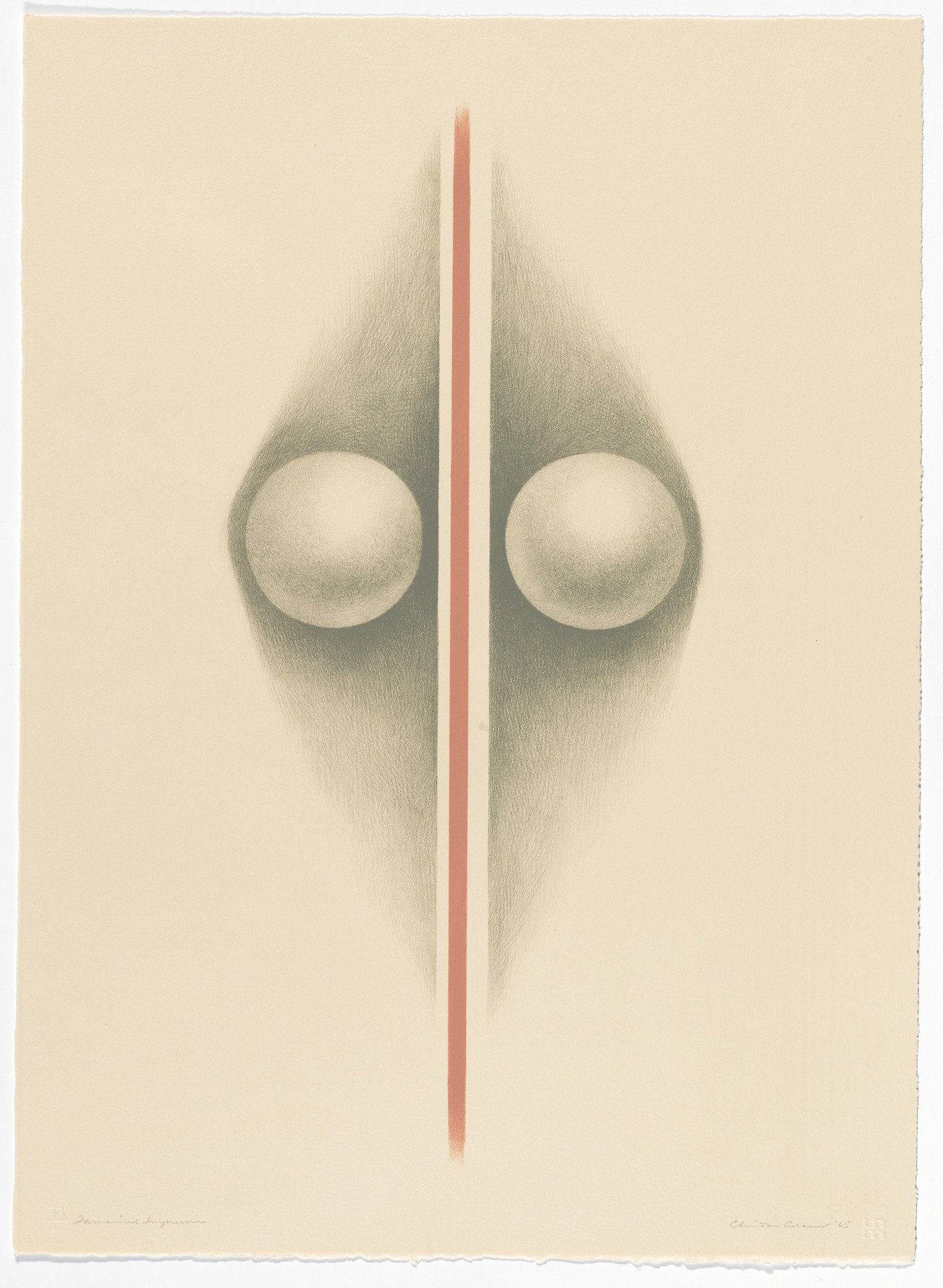 Clinton Adams. Enchantress. 1965 | MoMA