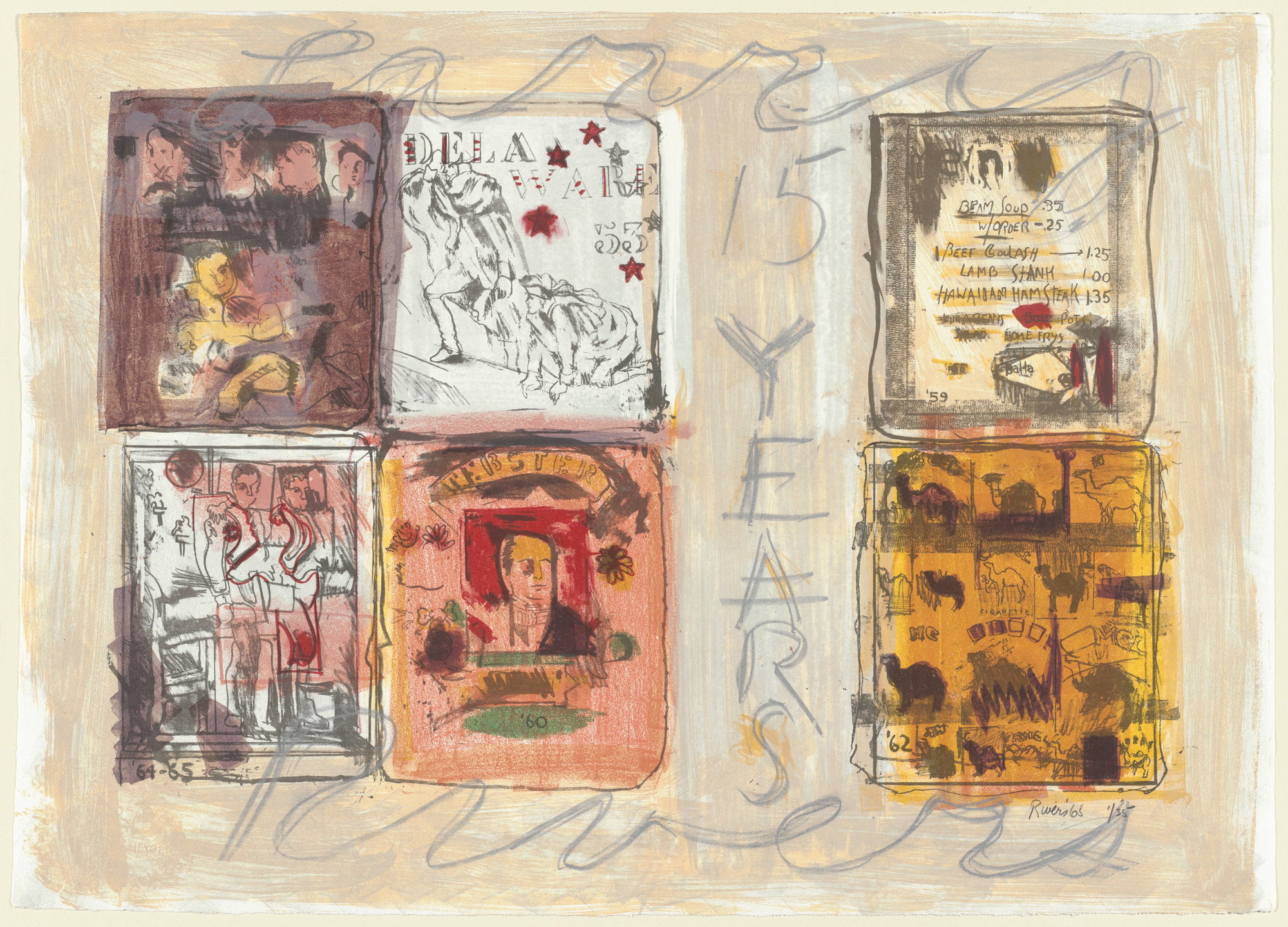 Larry Rivers. 15 Years. 1965 | MoMA