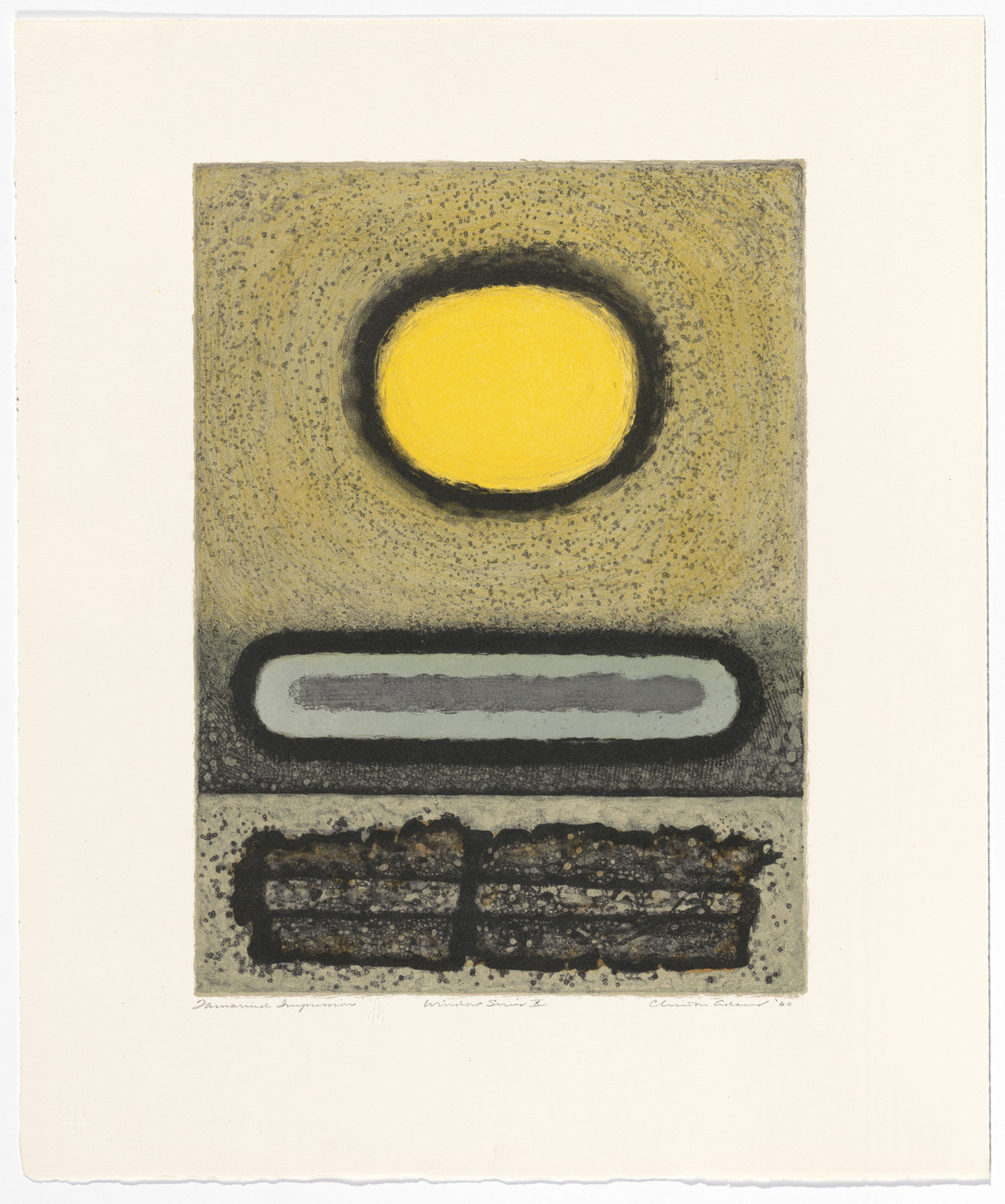 Clinton Adams. Untitled from Window Series. 1960 | MoMA