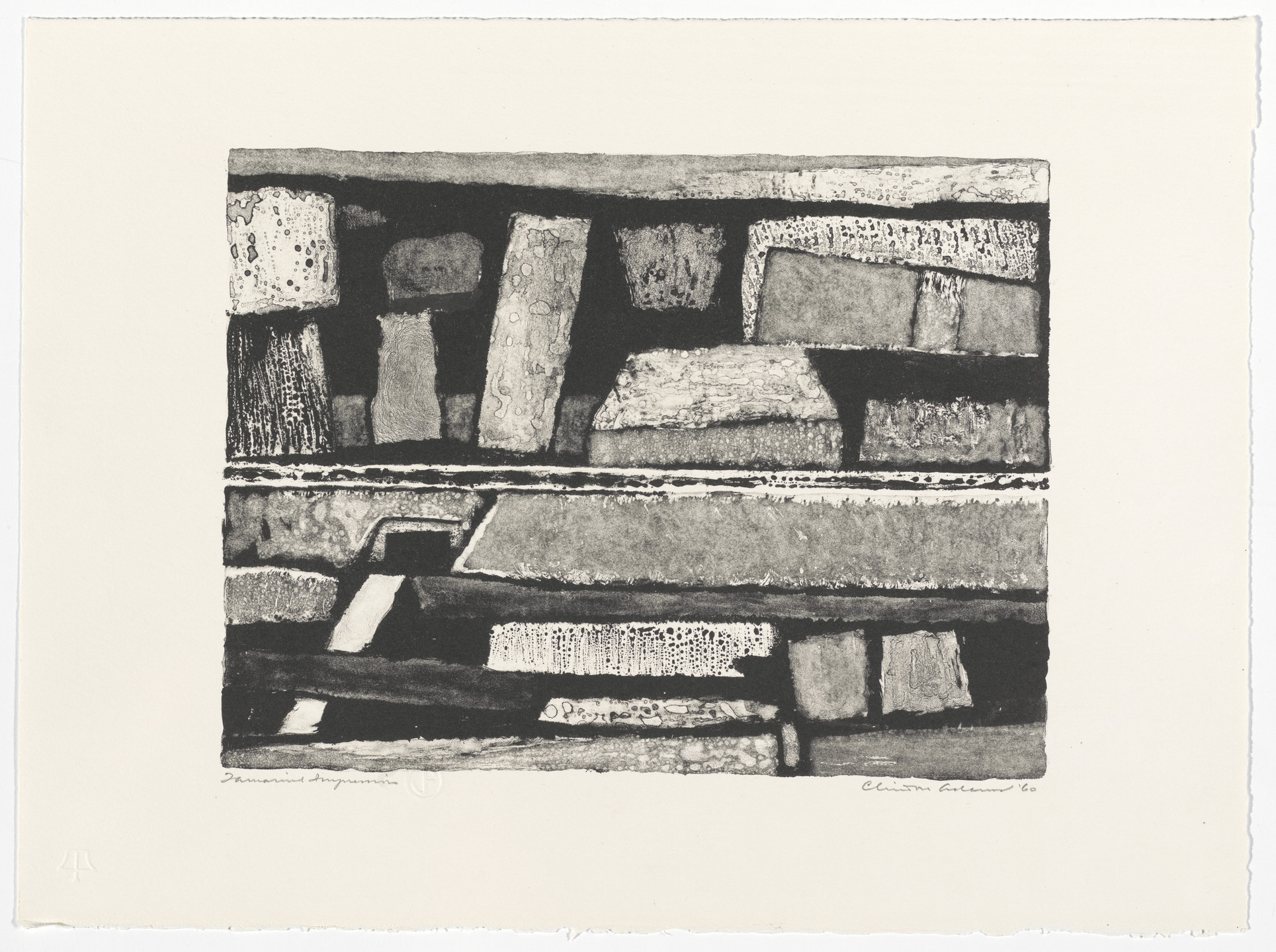 Clinton Adams. Broken Land I. 1960 | MoMA