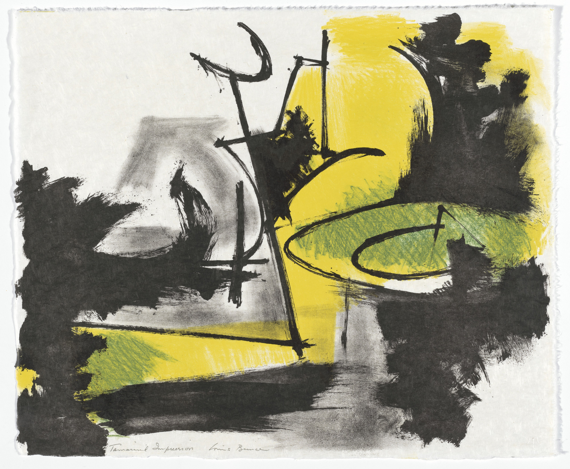 Louis Bunce. Untitled (IV from Untitled Suite). 1961 | MoMA