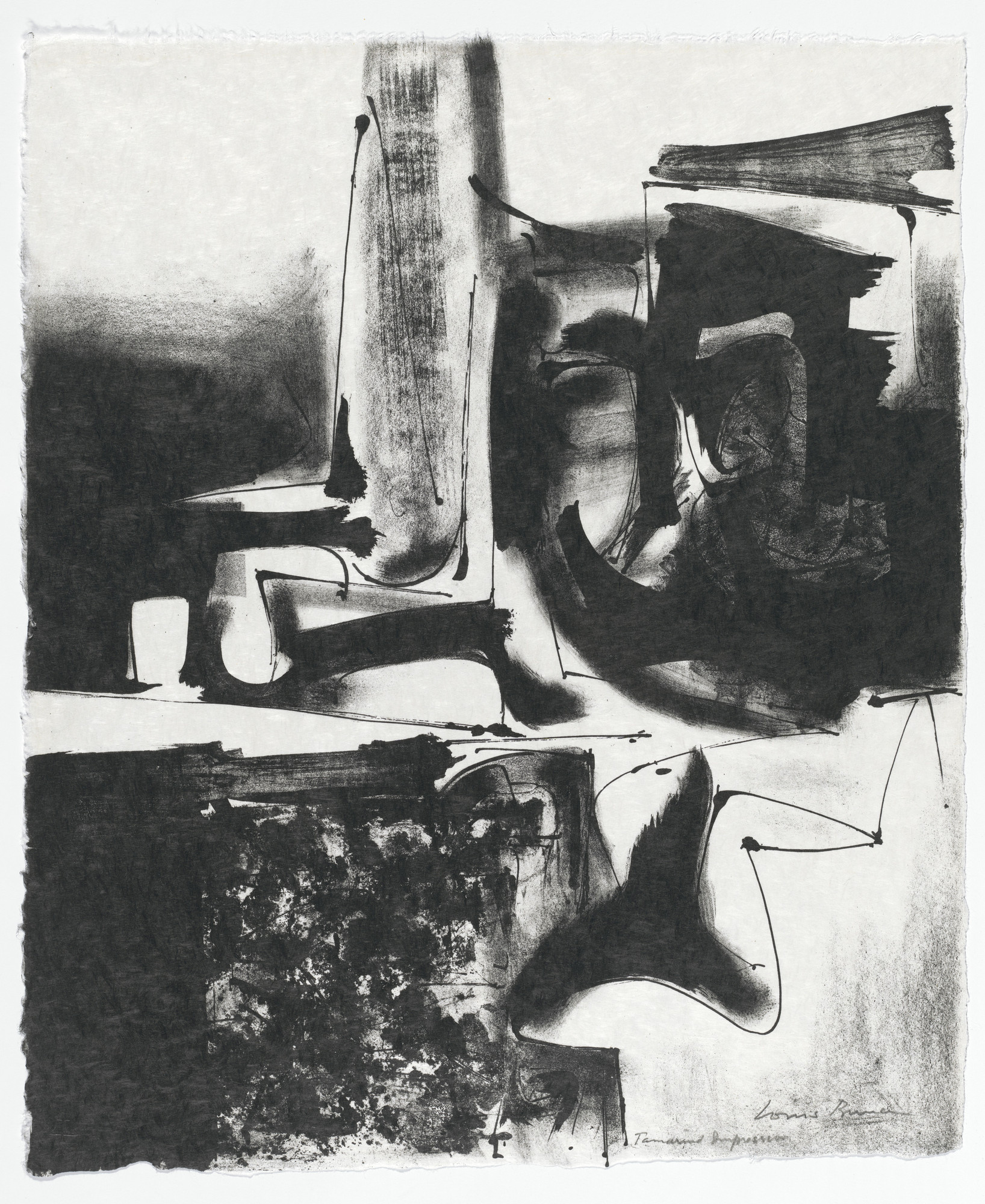 Louis Bunce. Untitled (V from Untitled Suite). 1961 | MoMA