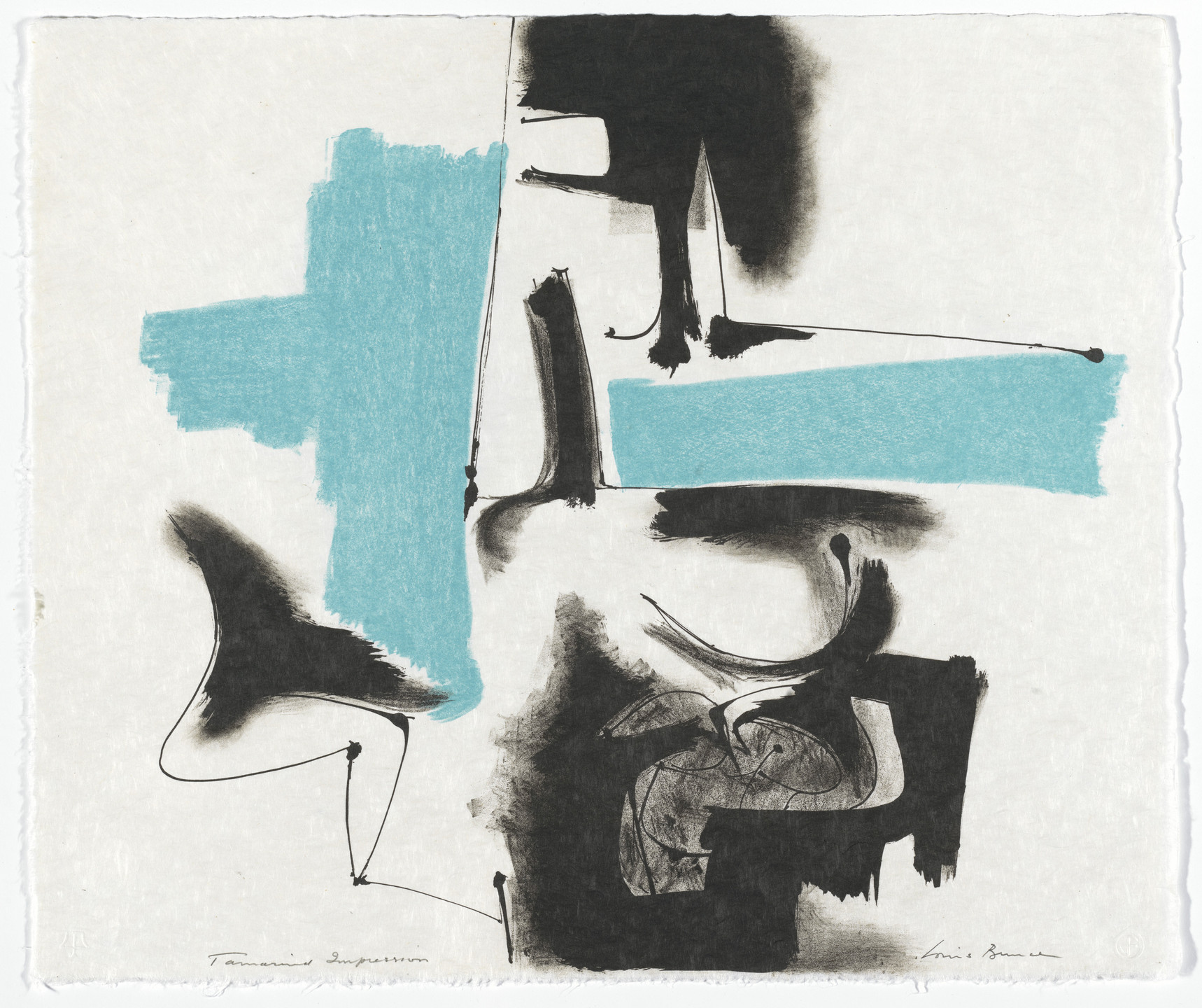 Louis Bunce. Untitled (IX from Untitled Suite). 1961 | MoMA
