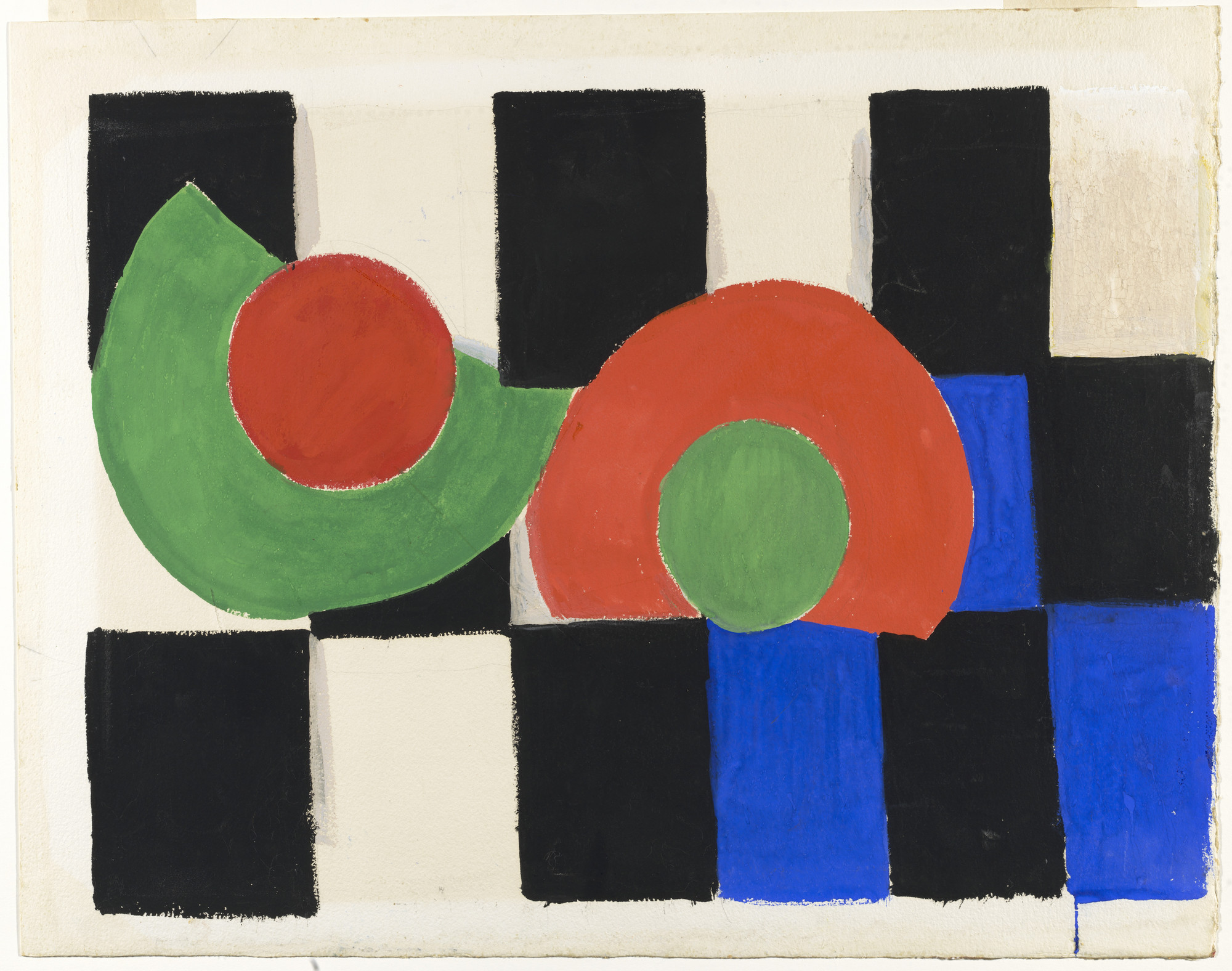 Sonia Delaunay. Colored Rhythm. 1953 | MoMA