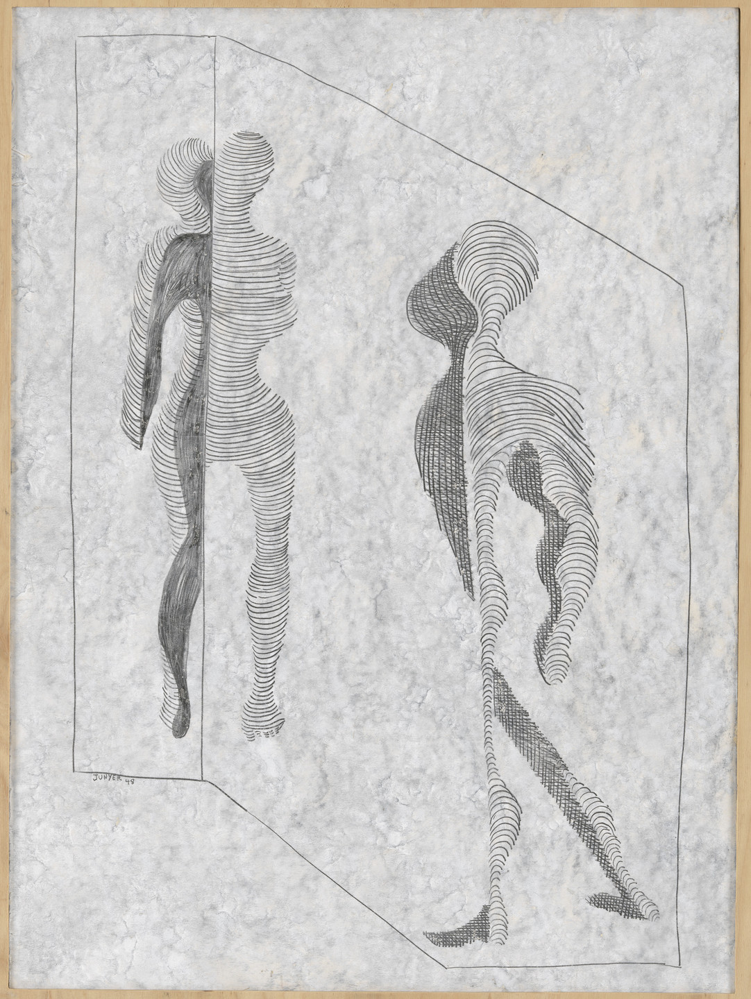 Joan Junyer. Figures for a Corner. 1948 | MoMA