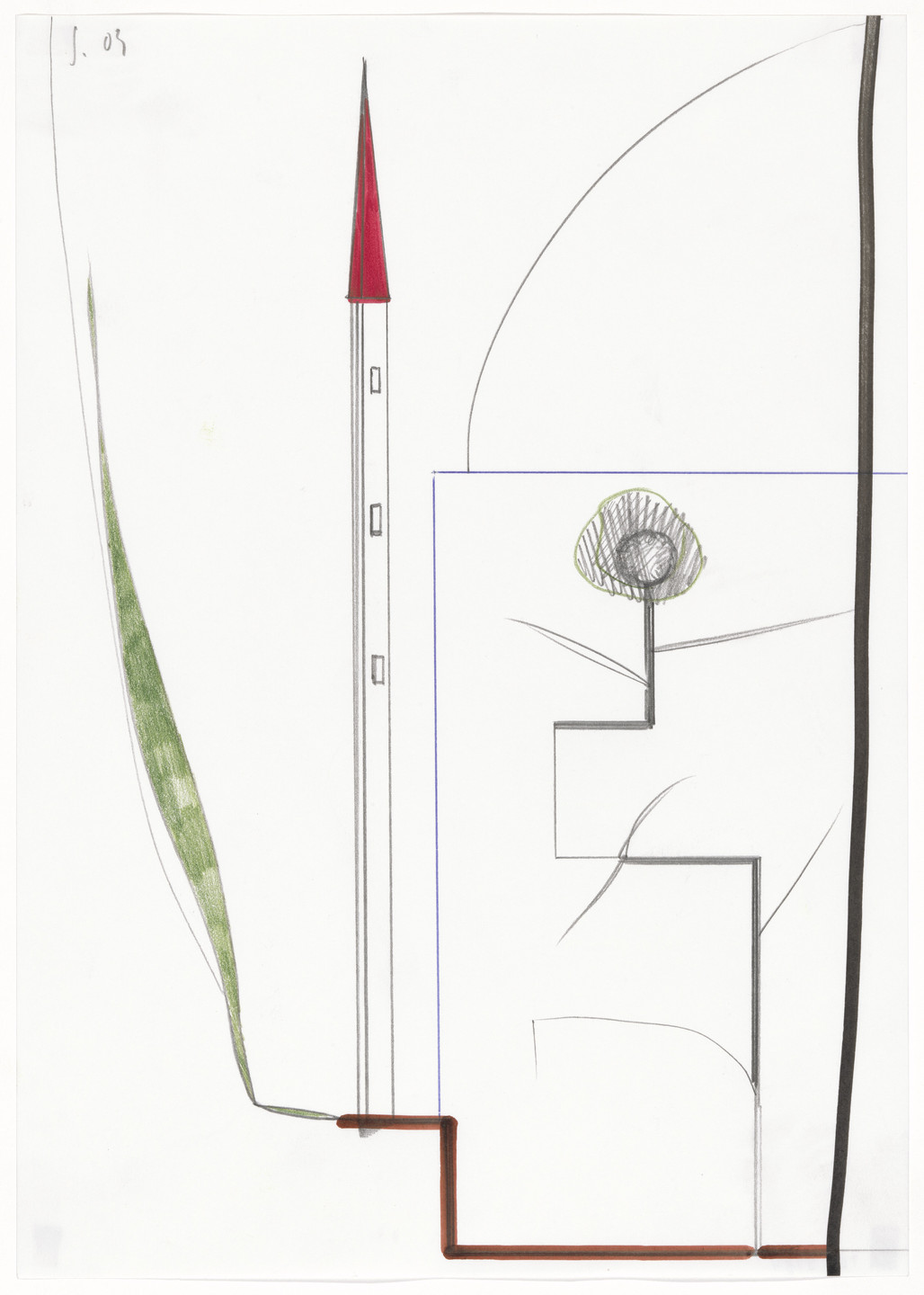 Thomas Scheibitz. Untitled. 2003 | MoMA