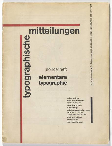 Jan Tschichold | MoMA