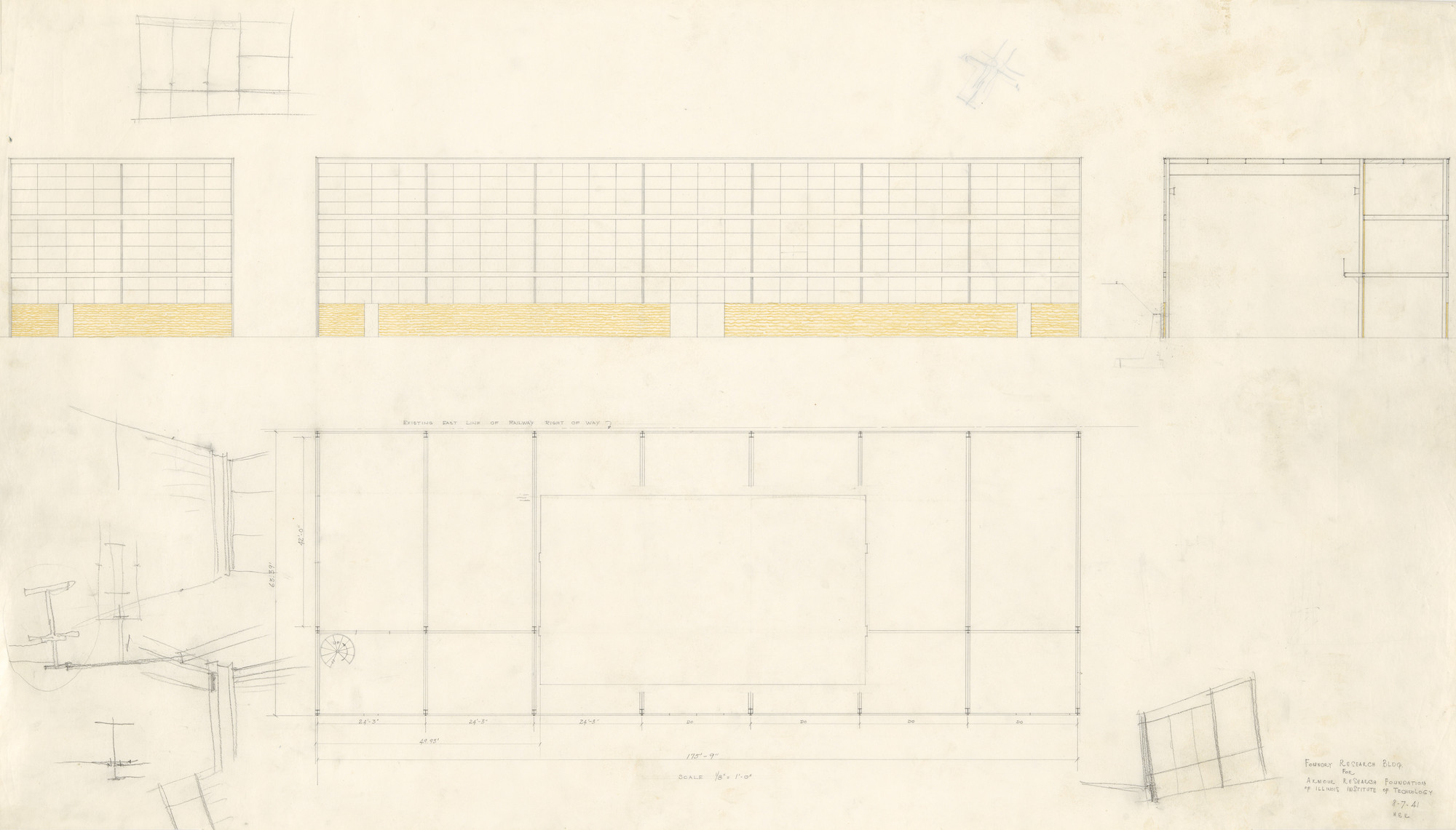 Ludwig Mies van der Rohe. IITRI Minerals and Metals Research Building ...