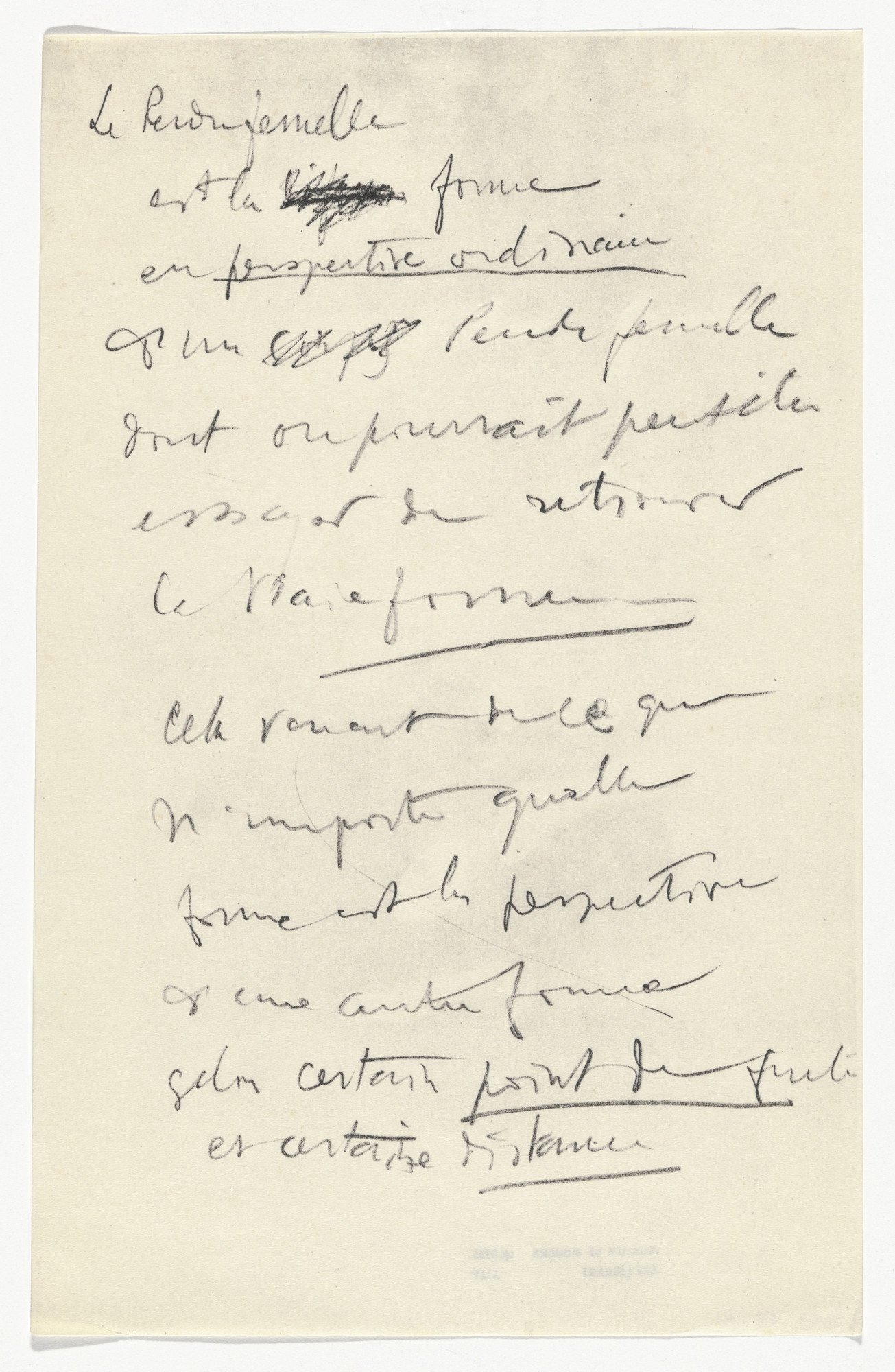 Marcel Duchamp. Untitled from The Bride Stripped Bare by Her Bachelors ...