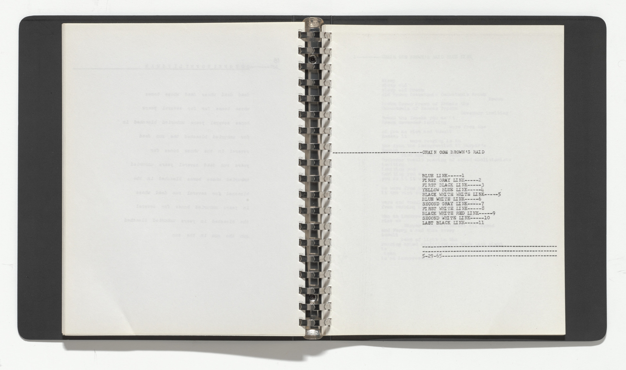 Carl Andre. Lyrics and Odes, volume 7 from Seven Books of Poetry. 1960 ...