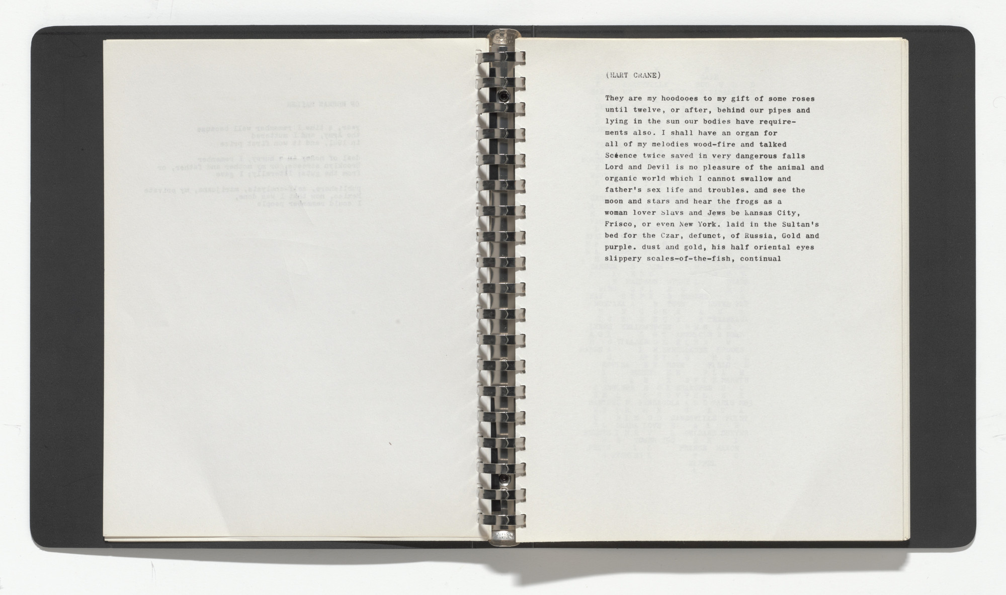 Carl Andre. Lyrics and Odes, volume 7 from Seven Books of Poetry. 1960 ...