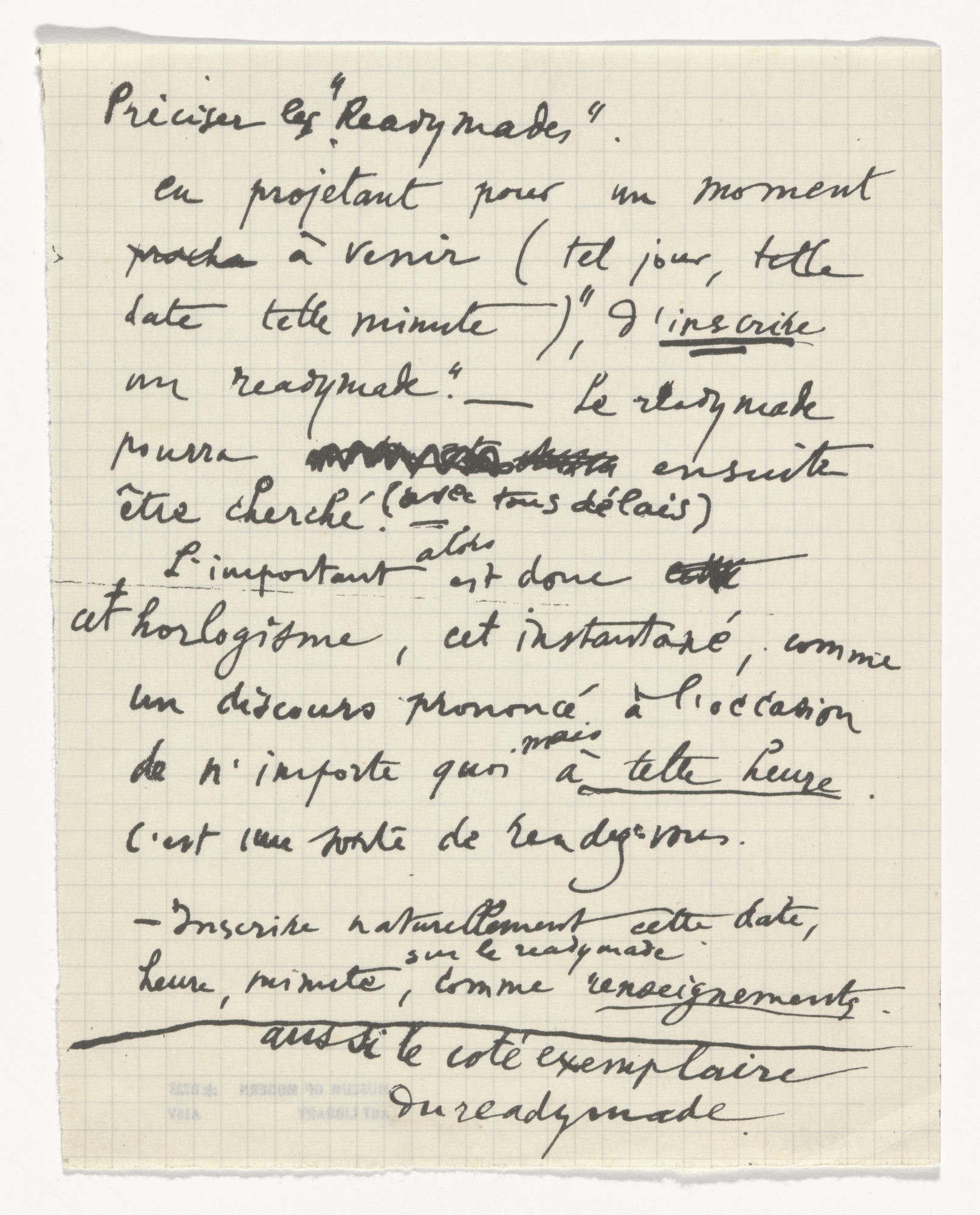 Marcel Duchamp. Untitled from The Bride Stripped Bare by Her Bachelors ...