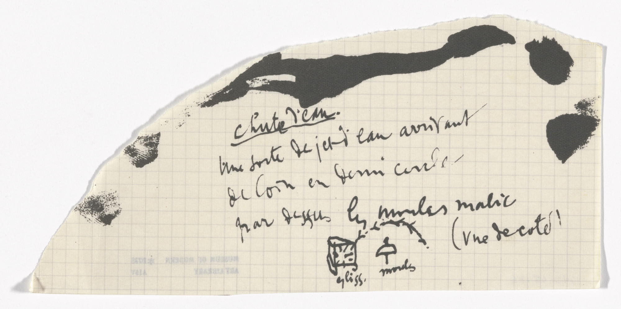 Marcel Duchamp. Untitled from The Bride Stripped Bare by Her Bachelors ...