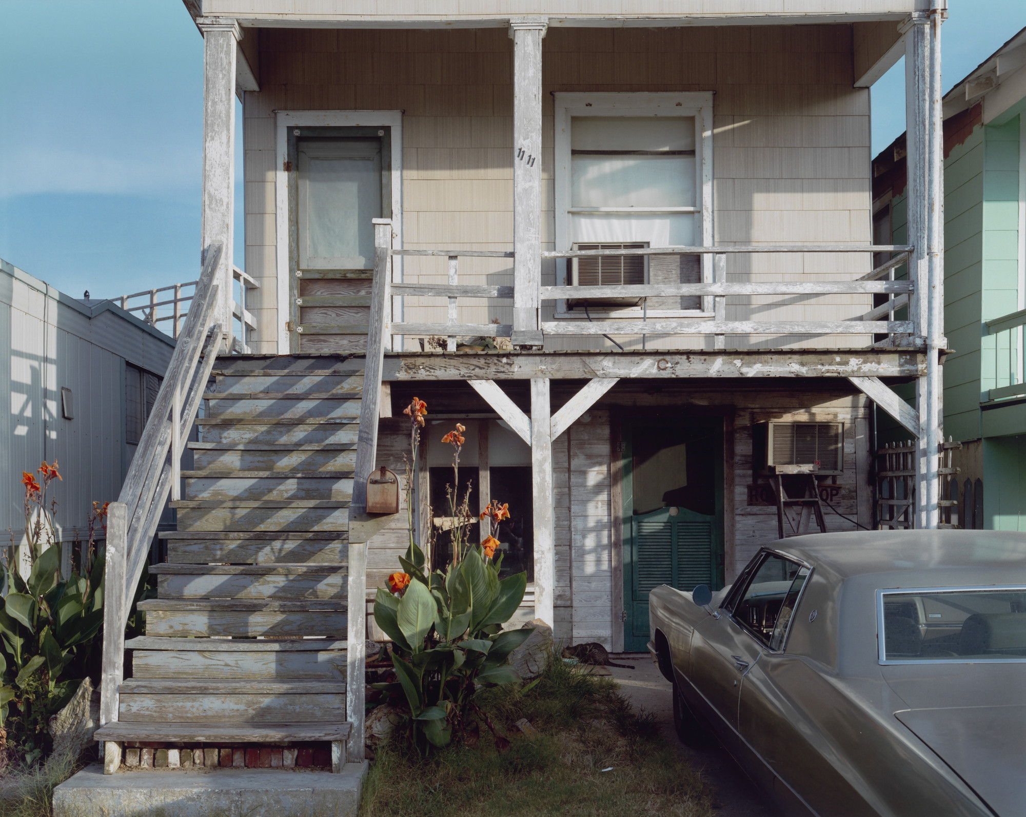 Stephen Shore. M 1/2 Avenue, Galveston, Texas, July 20, 1975. 1975 | MoMA