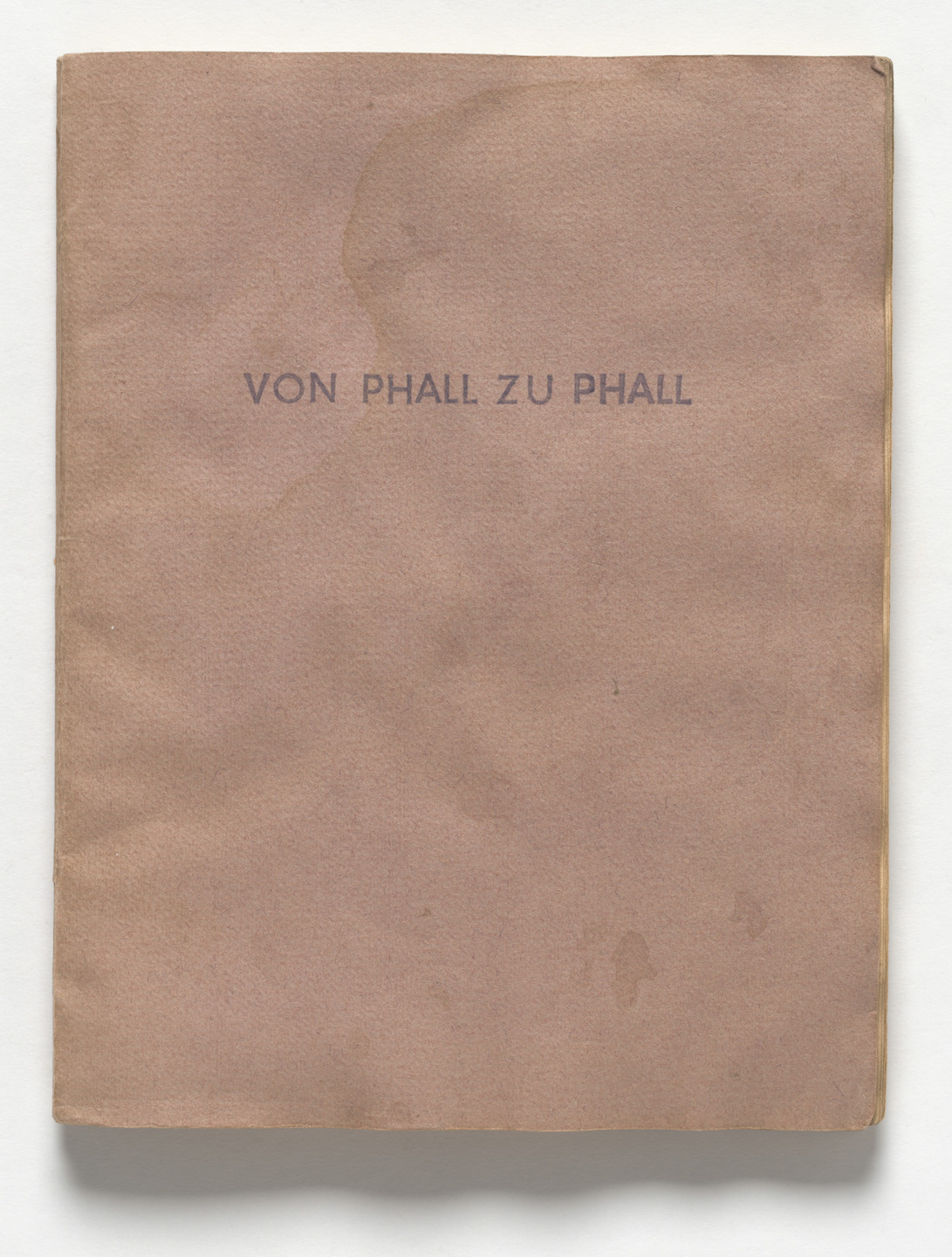 Tomas Schmit. Von Phall zu Phall. 1966 | MoMA
