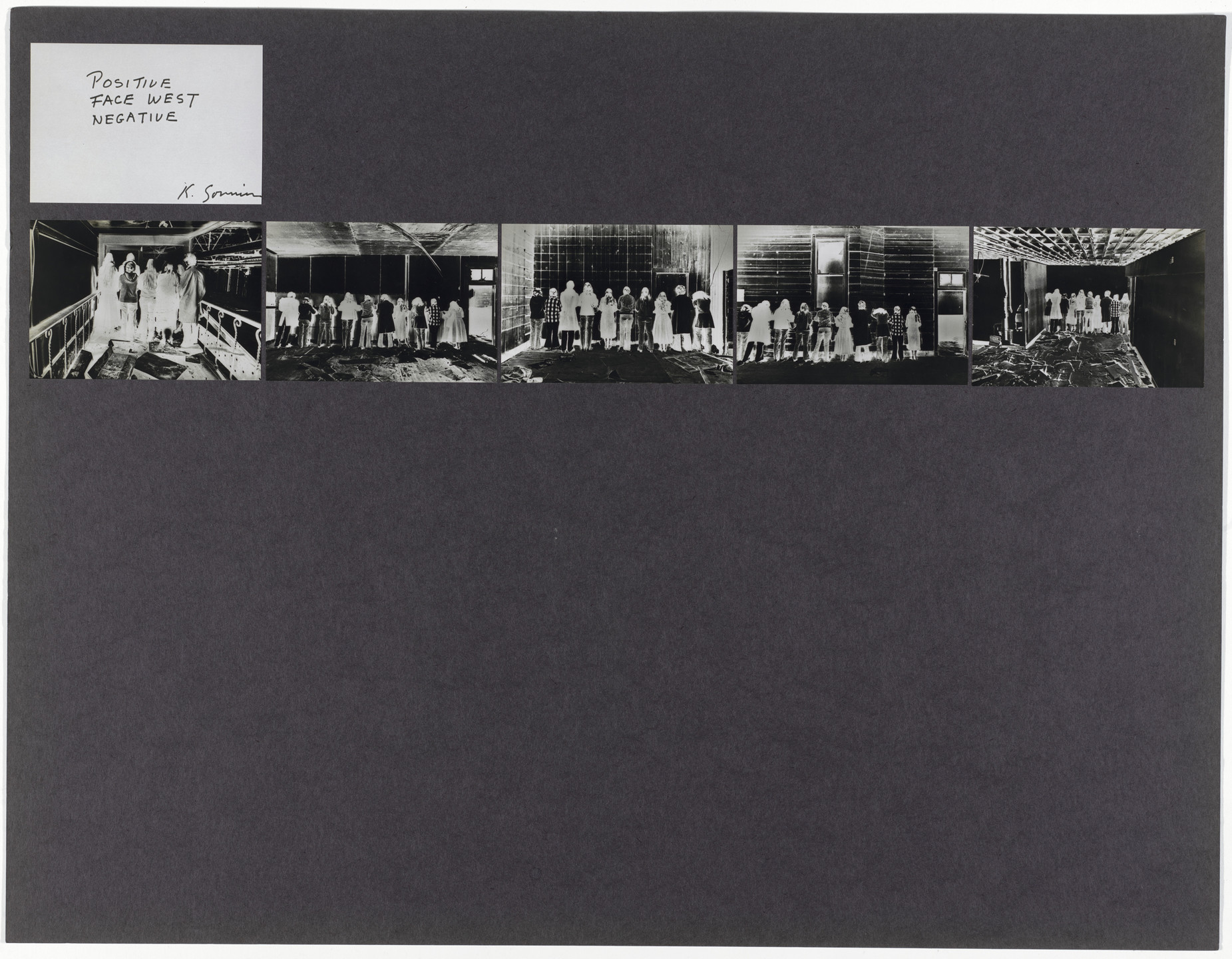 Keith Sonnier, Harry Shunk, János Kender. Positive Face West Negative ...