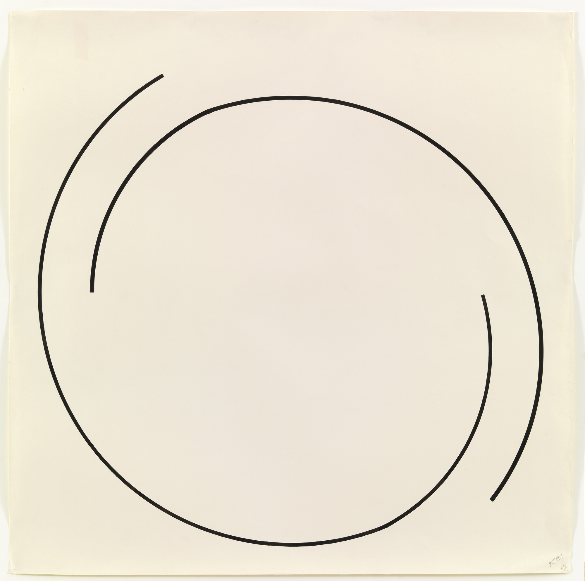Kenneth Capps. Equator Drawing G1-D. 1981 | MoMA